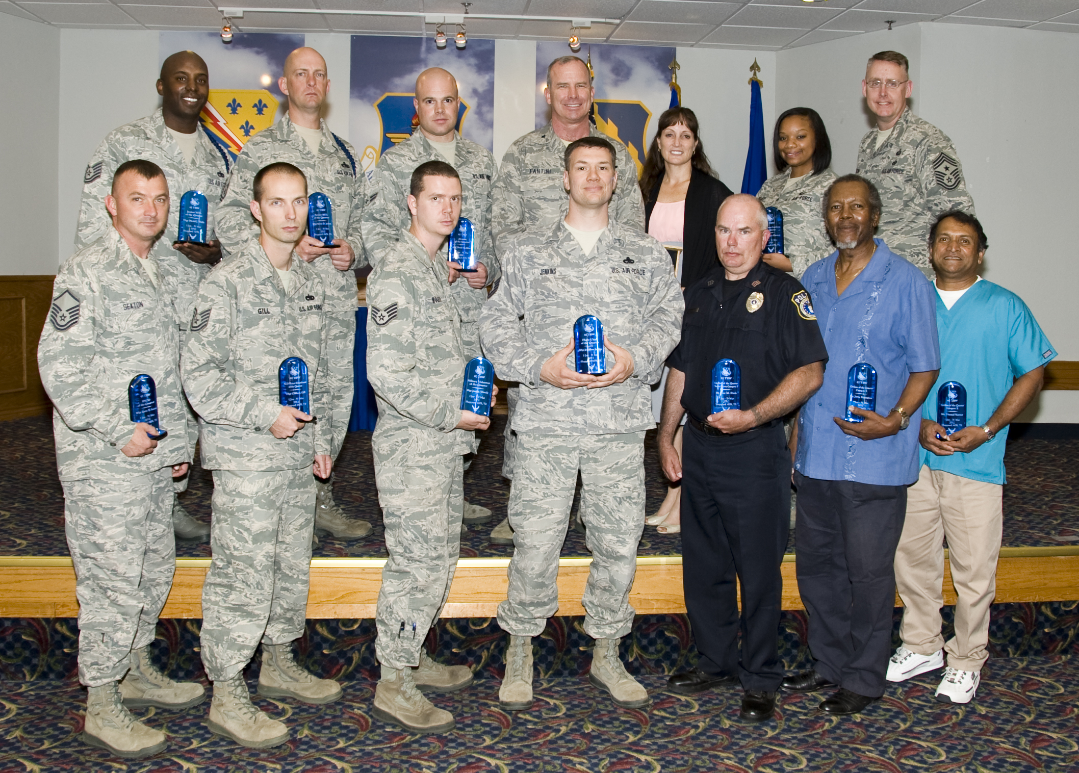 82nd TRW announces quarterly award winners > Sheppard Air Force Base ...