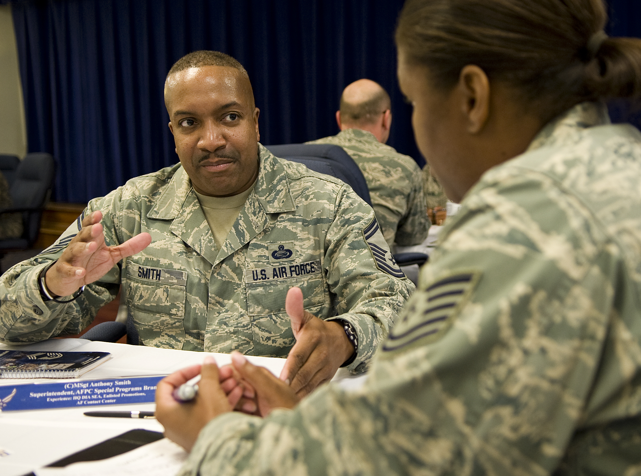 JBSA-Randolph Rising 5/6 sets precedent with speed mentoring > Joint ...
