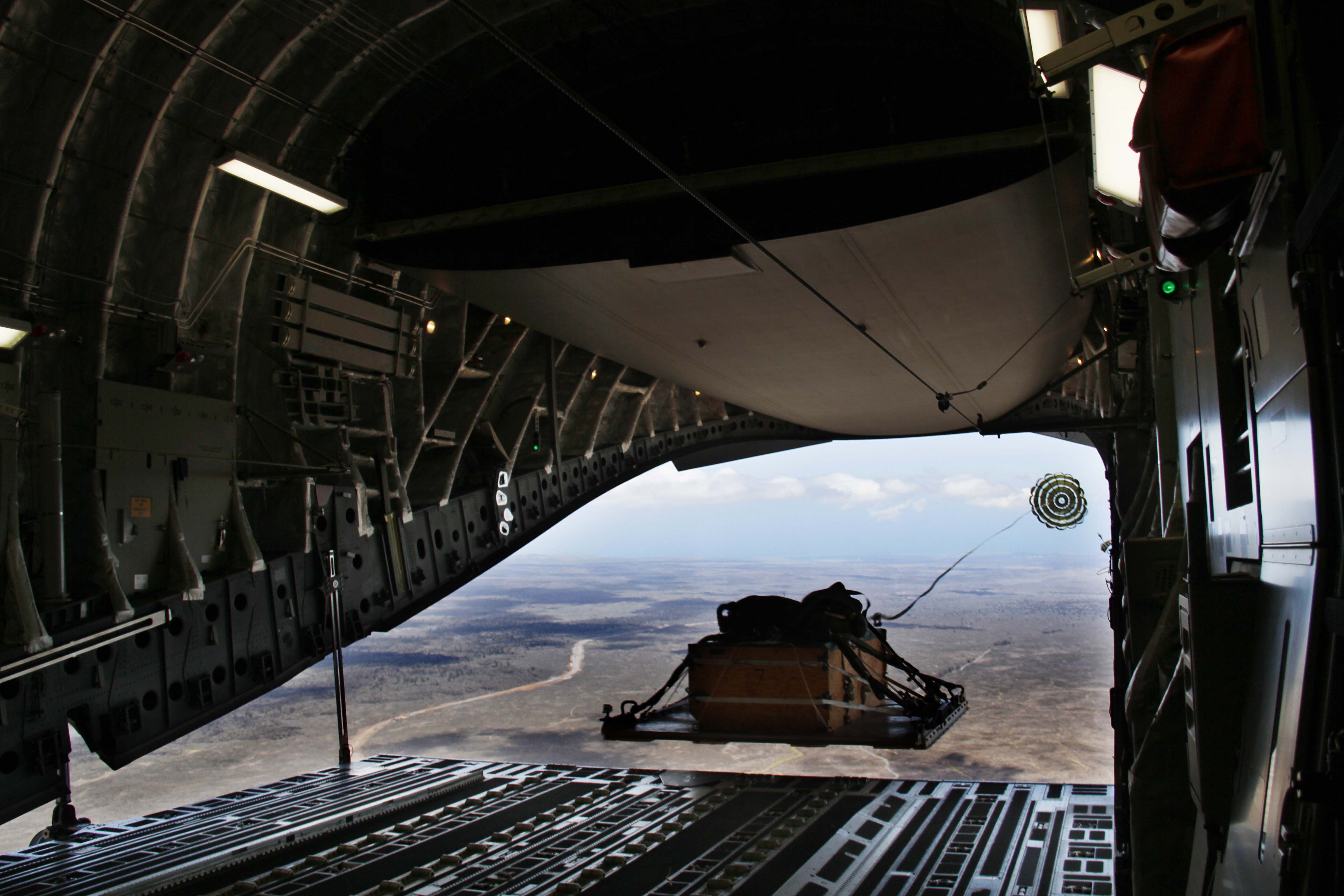 535th Airlift Squadron conducts airdrop operations over Pacific > 15th ...