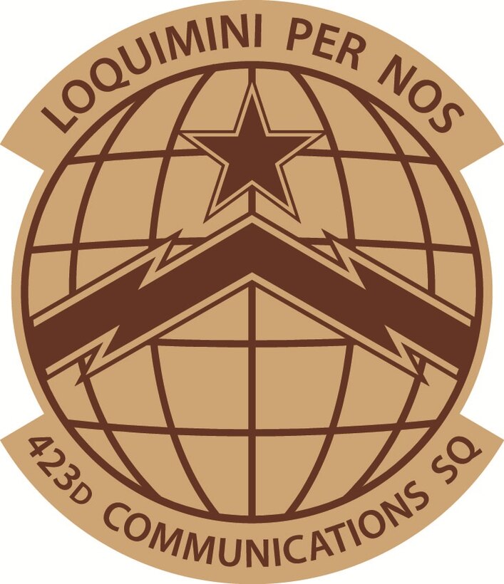 423rd Communications Squadron shield