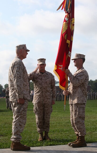 Headquarters Battalion welcomes new commander > 2nd Marine Division ...