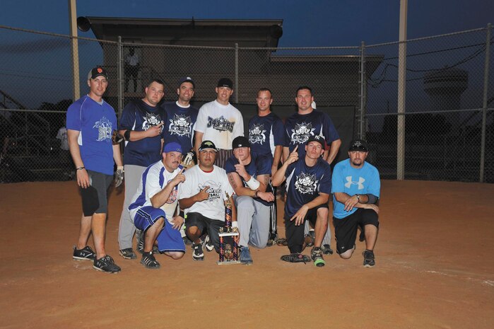343rd TRS Captures Base Intramural Softball Tourney Title