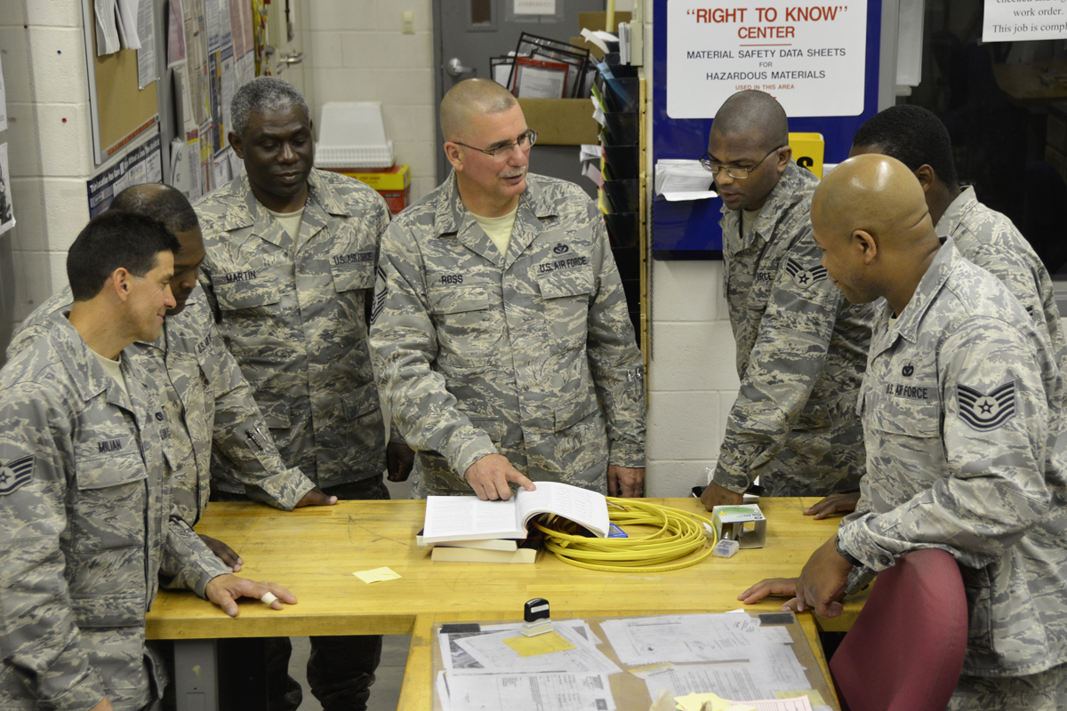 CE electrician keeps Airmen equipped, and the lights on