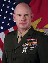 Lieutenant Colonel Polland Commanding Officer 1st Tank Bn