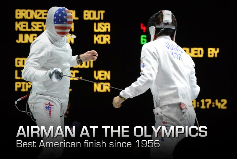 Airman at the Olympics