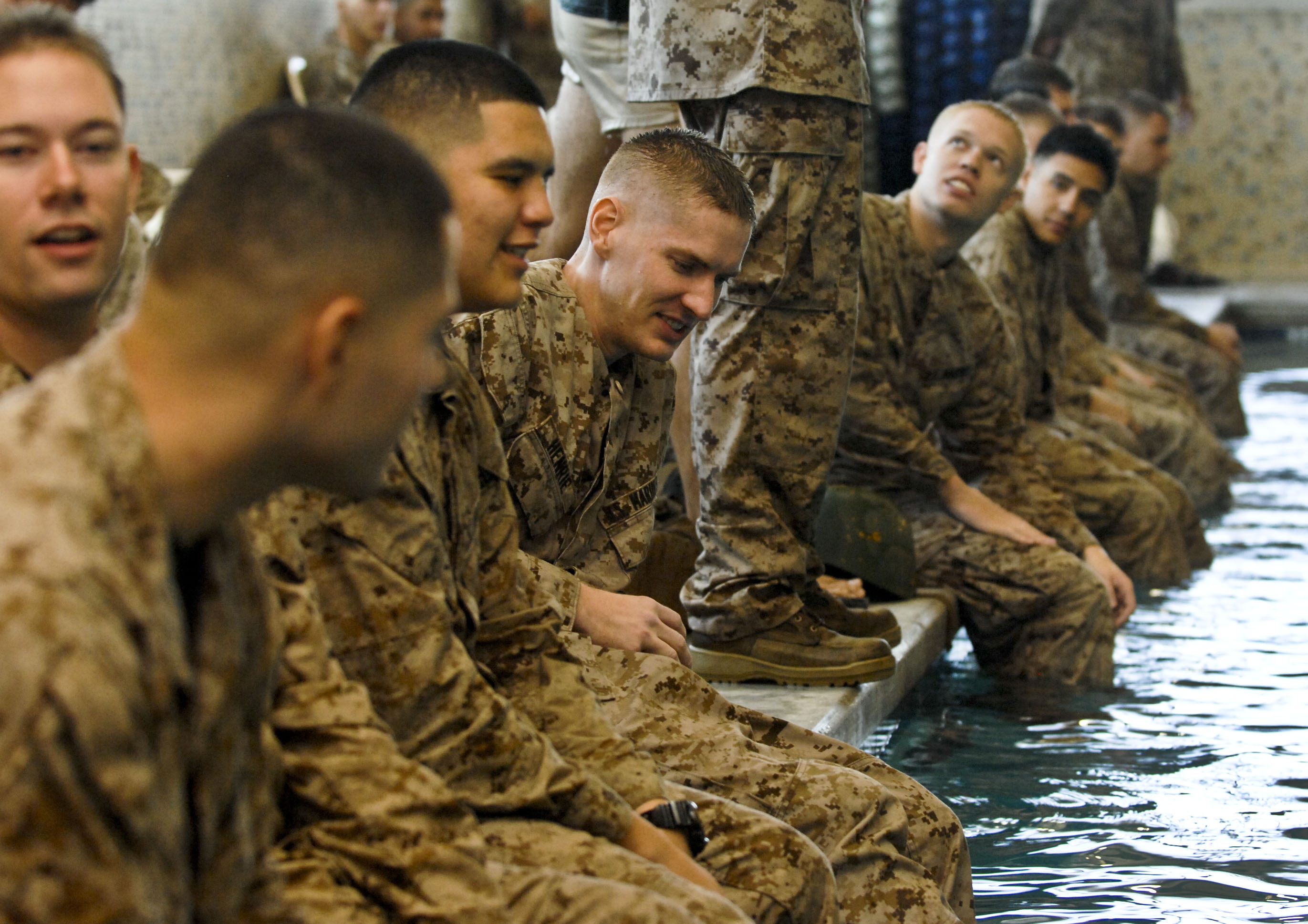 Marines update annual aquatic training > Nellis Air Force Base ...