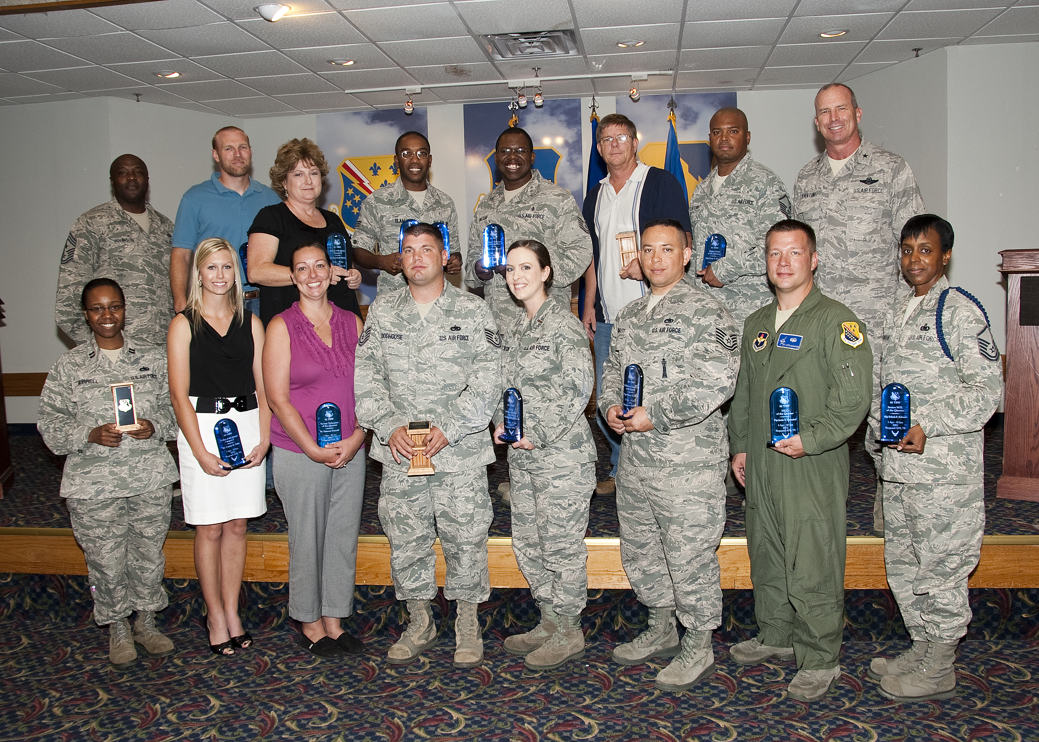 82nd Training Wing quarterly award winners announced > Sheppard Air ...