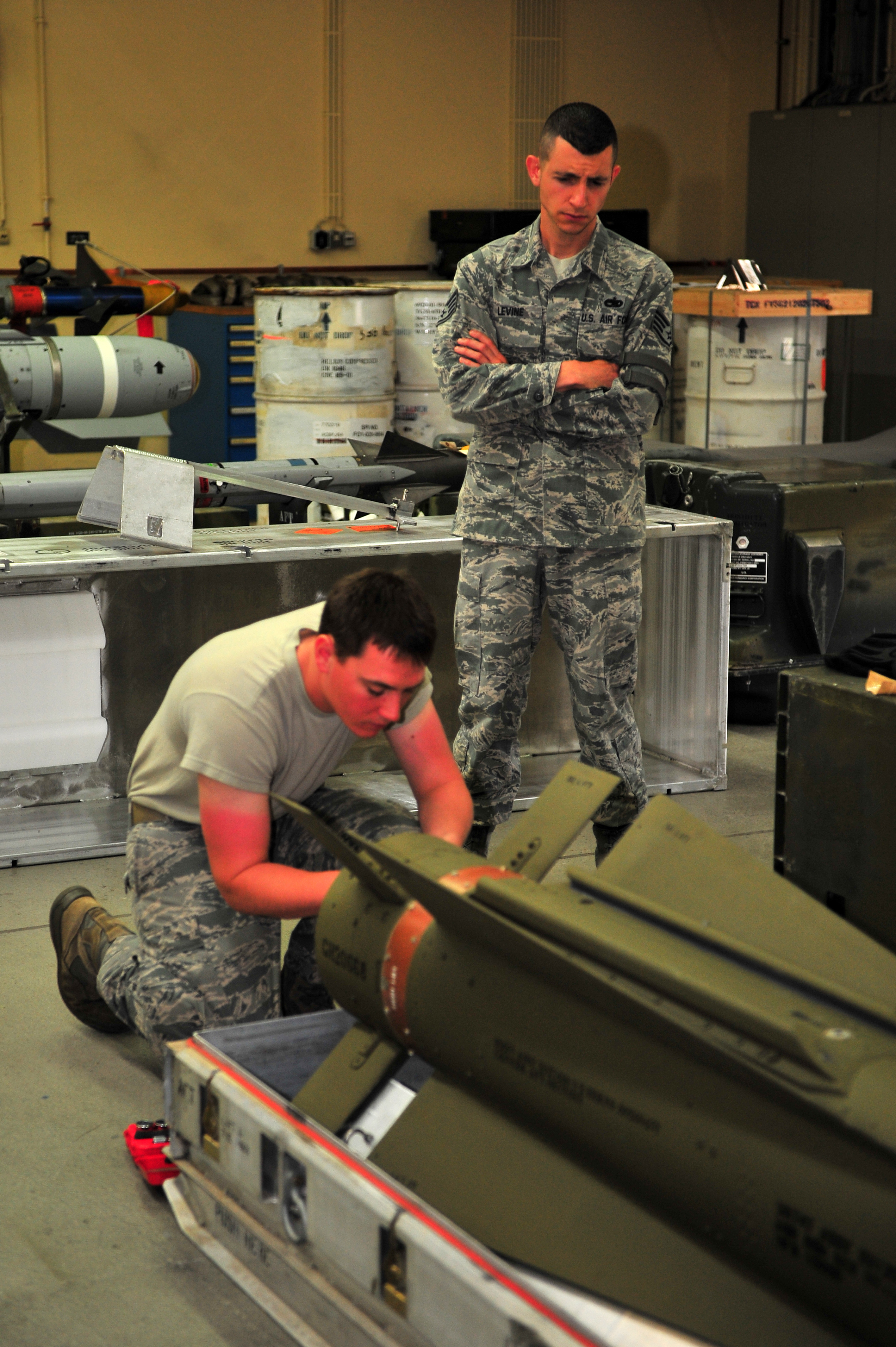 Missile maintenance shop proves surety during QA inspection ...