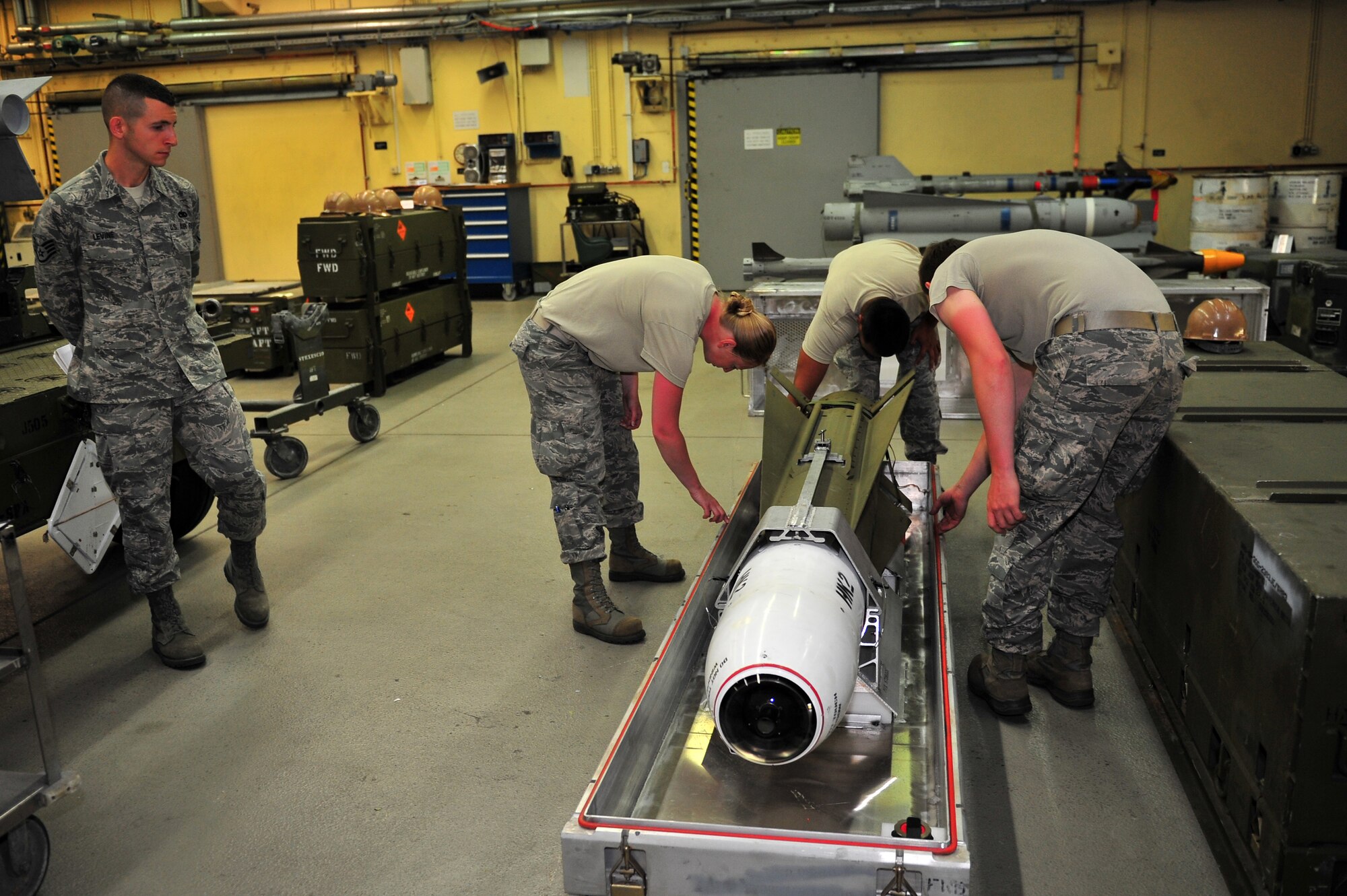 Missile maintenance shop proves surety during QA inspection ...