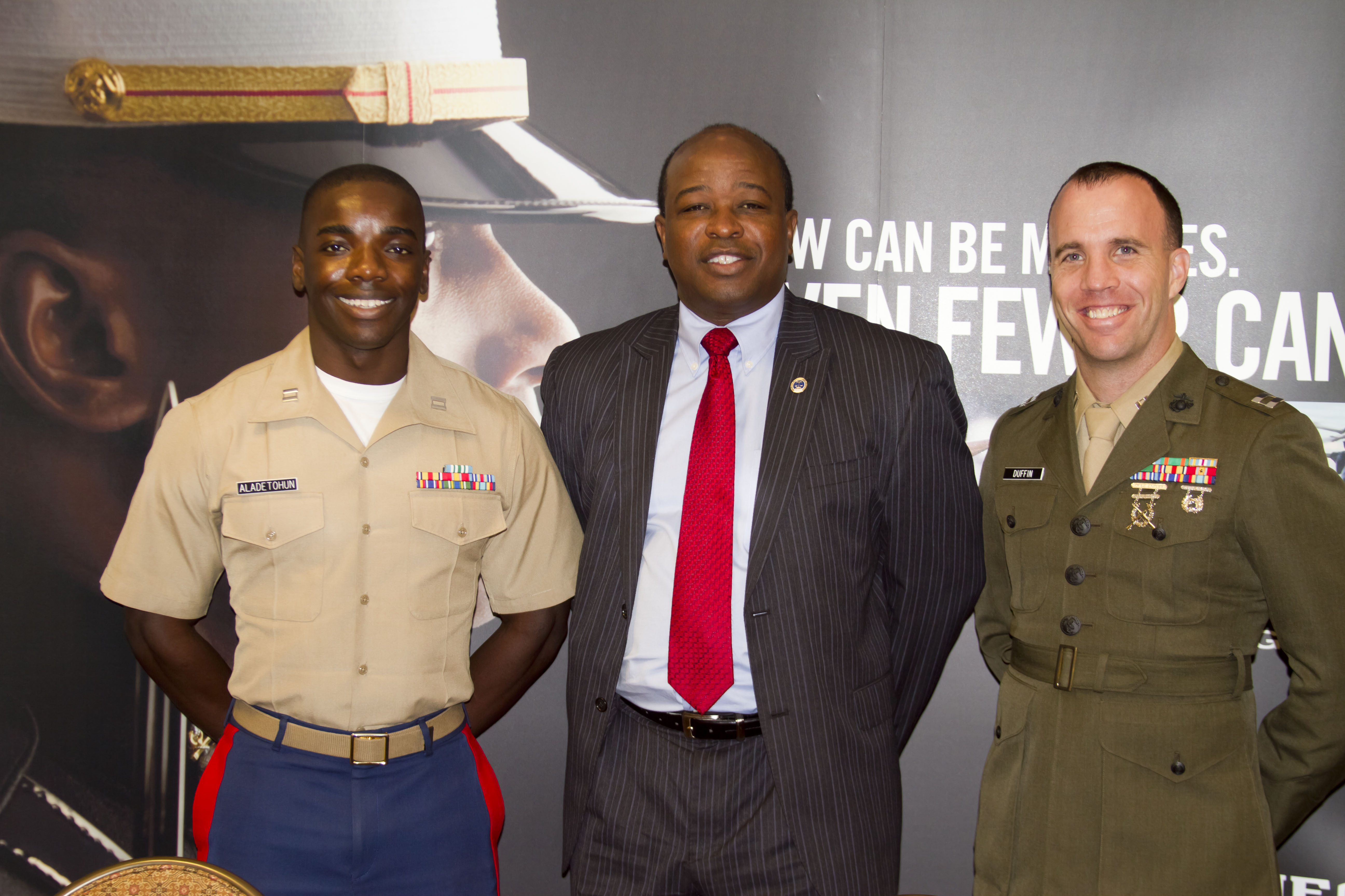 Marines connect with law community at NBPA conference