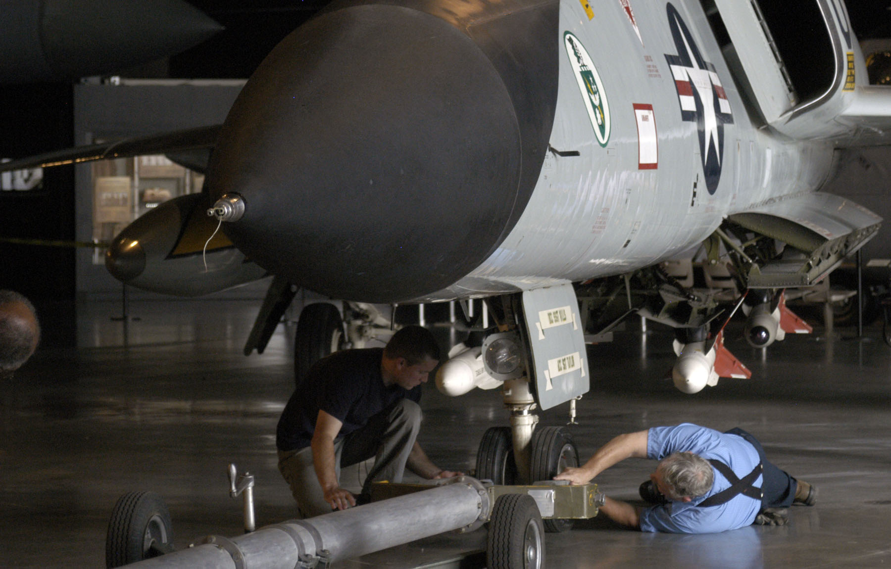Cold War Gallery Aircraft Move