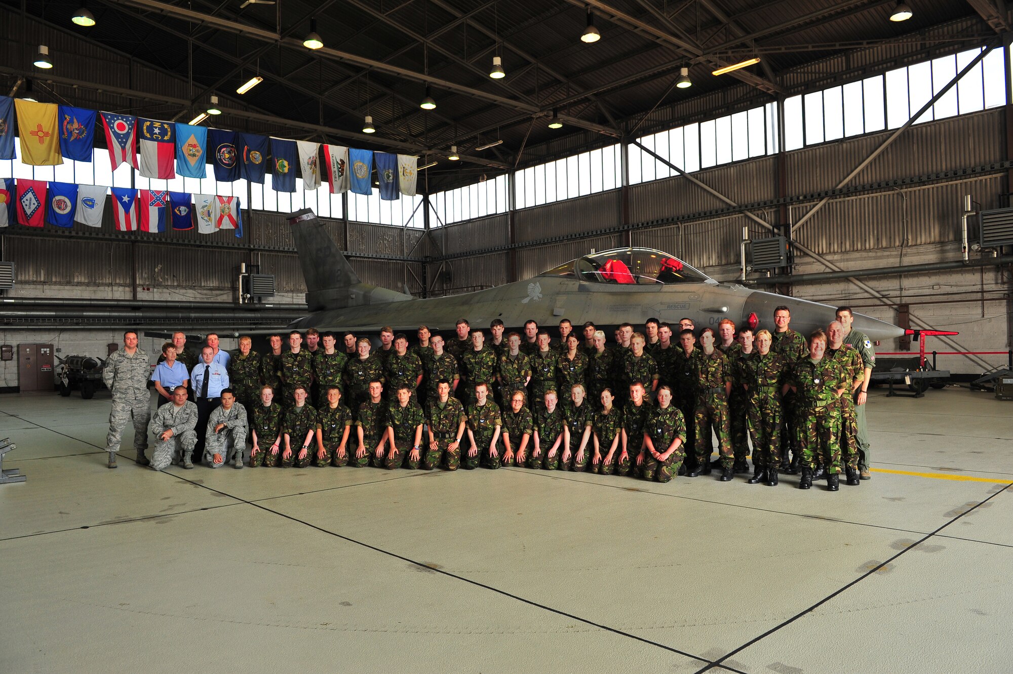 RAF Cadets tour 52nd FW during European culture trip > Spangdahlem Air ...