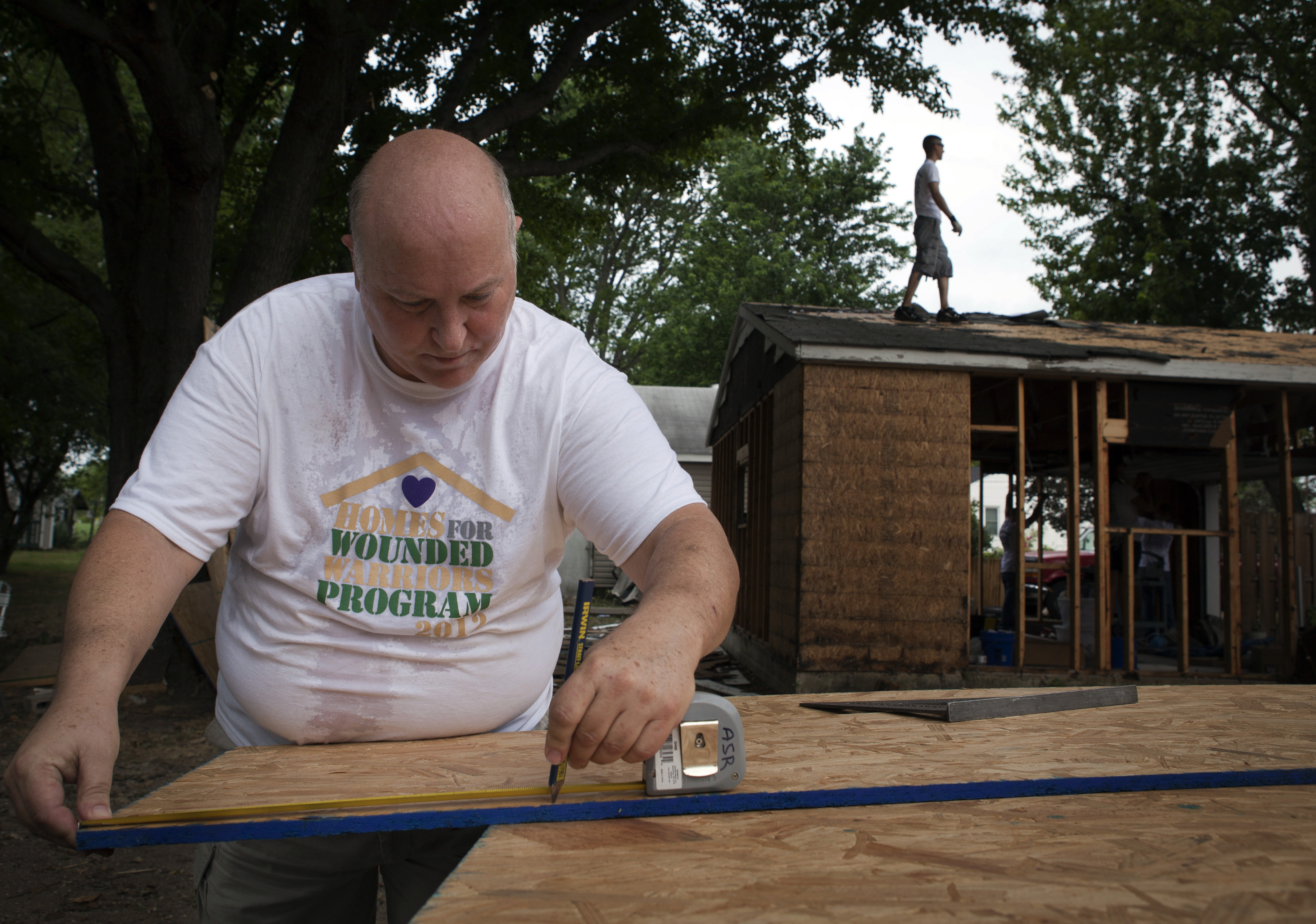 New program builds free homes for combat-wounded veterans > United ...
