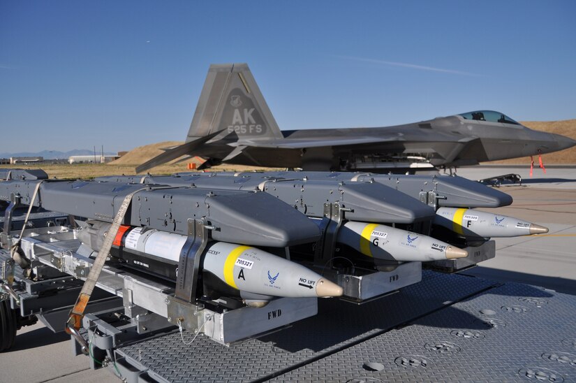 Operational F-22's employ small diameter bombs during WSEP > Joint Base ...