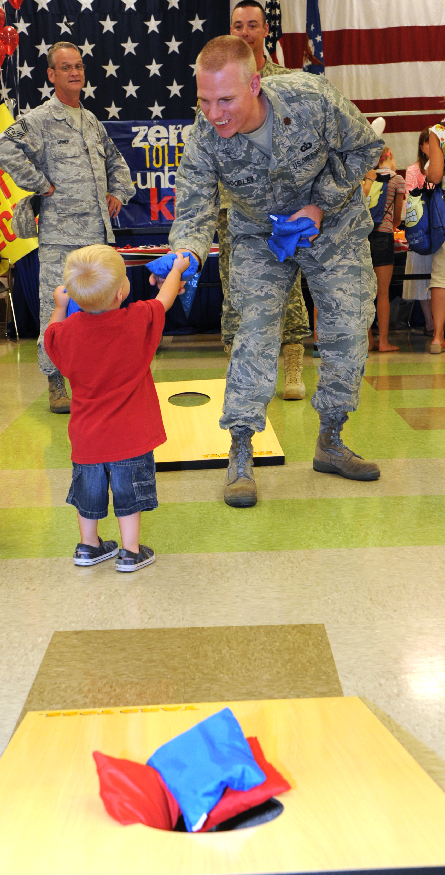More than 280 parents, children attend Back to School Bash > Vance Air ...