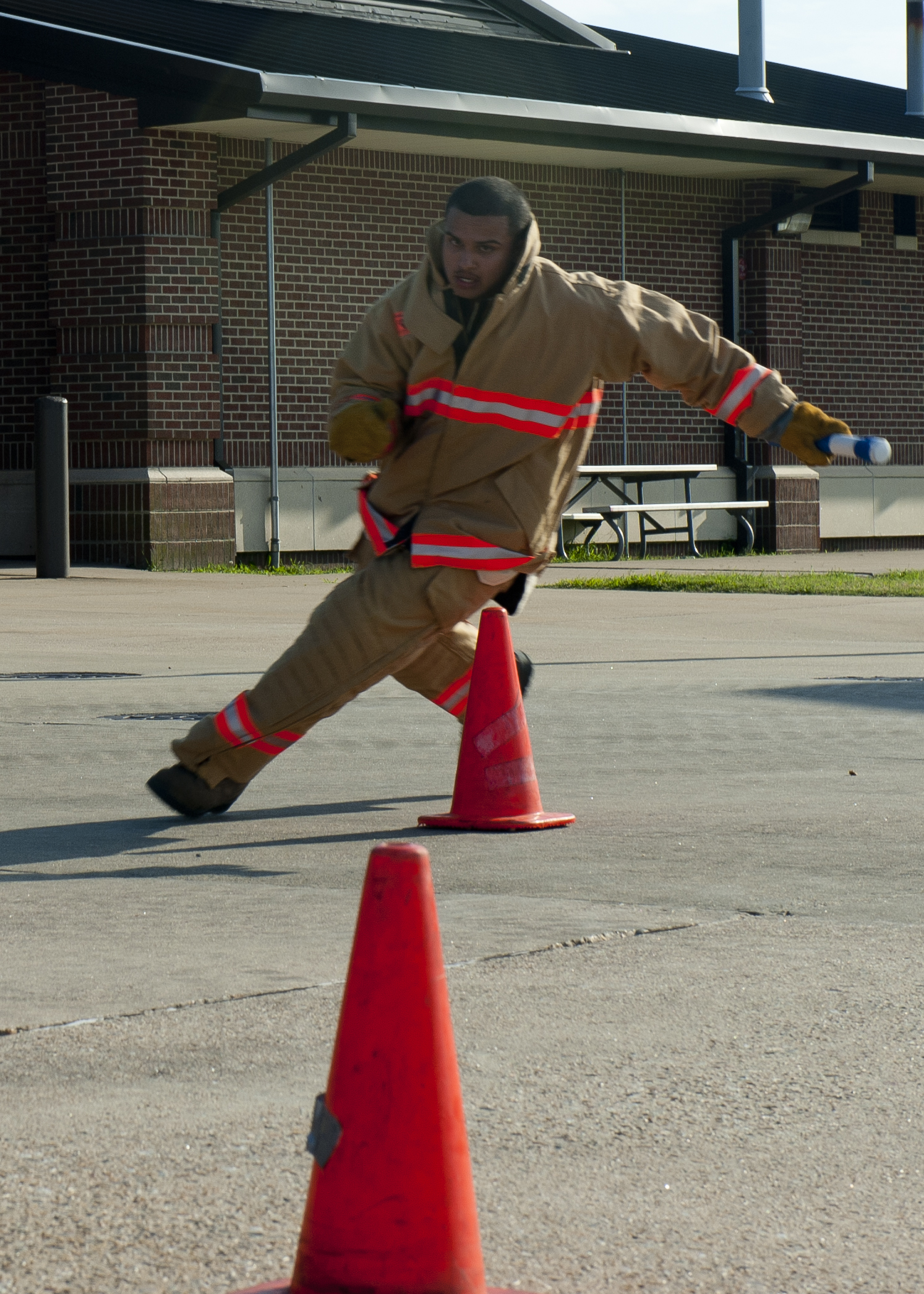 Gearing up for the Firefighter Combat Challenge > Joint Base Langley ...