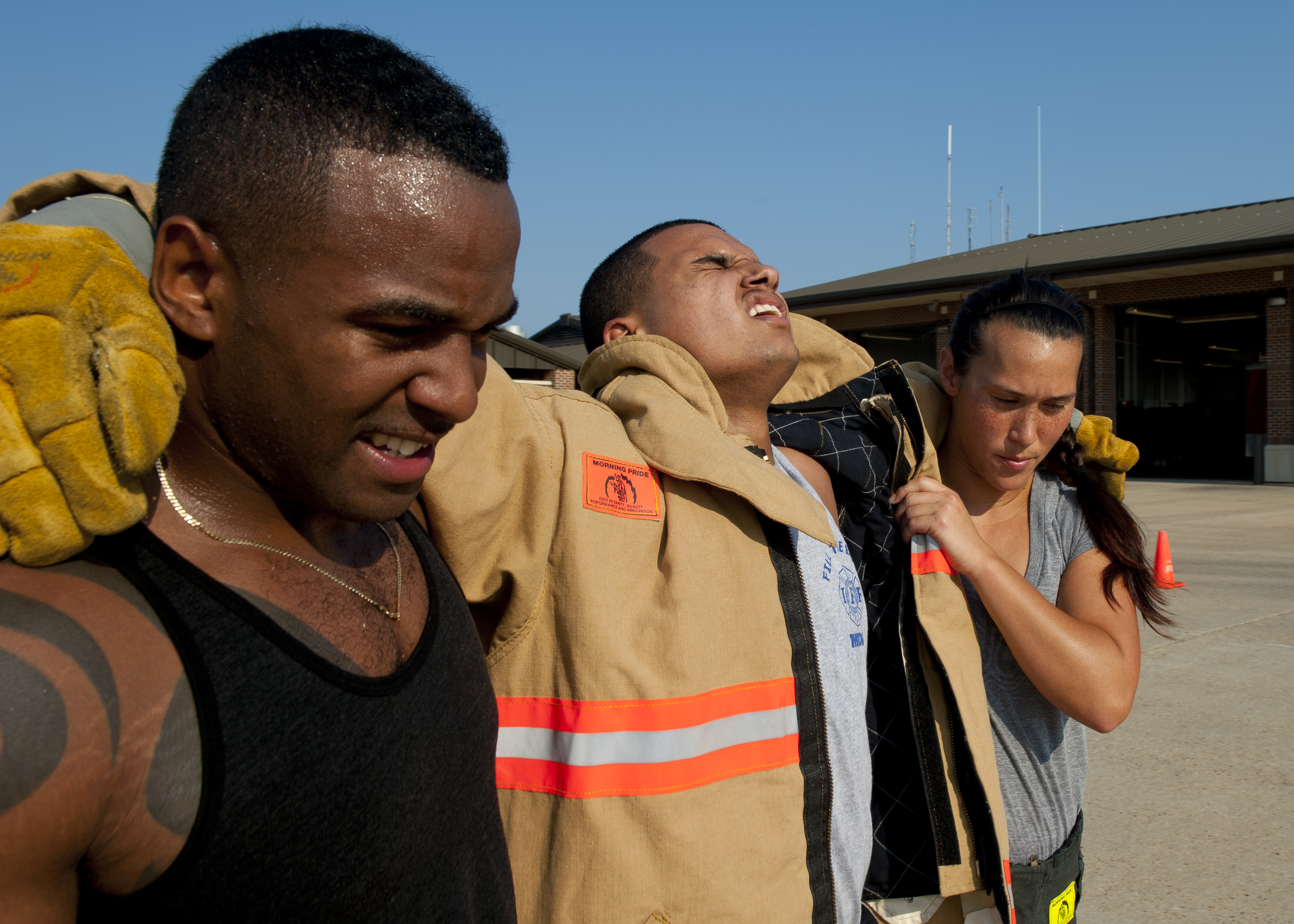 Gearing up for the Firefighter Combat Challenge > Joint Base Langley ...