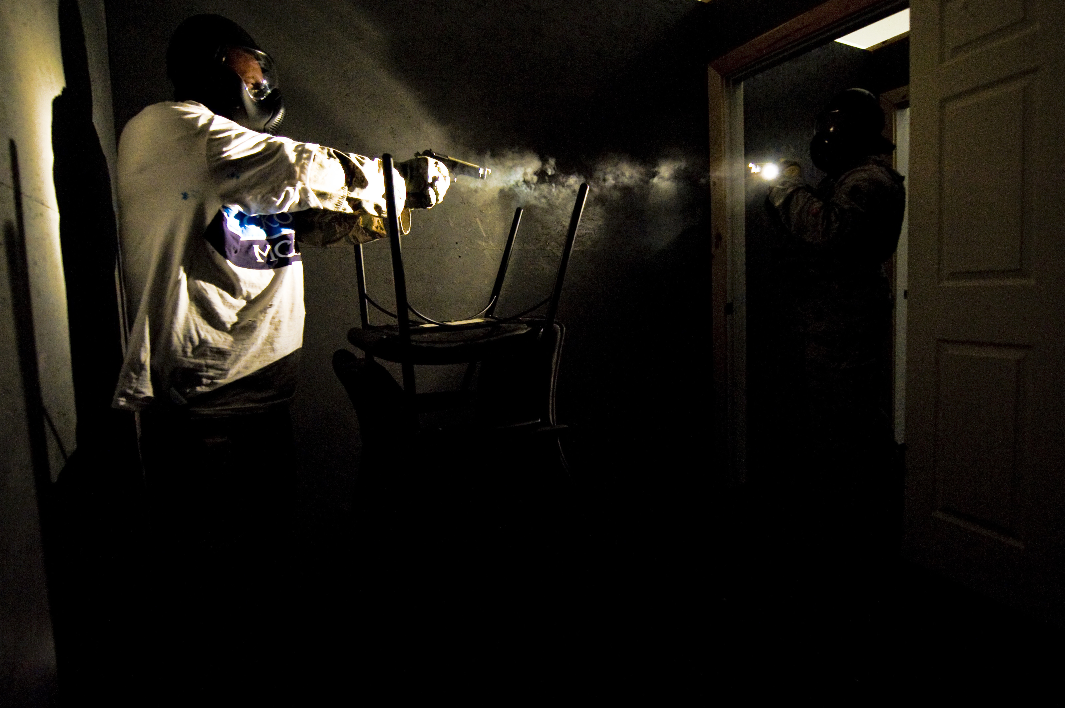 Gym transformed into 'shoothouse' for law enforcement > Air Combat ...