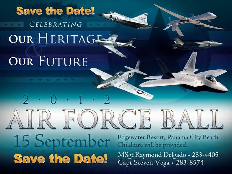 Save the date for the 65th Annual Air Force Ball > Tyndall Air Force ...