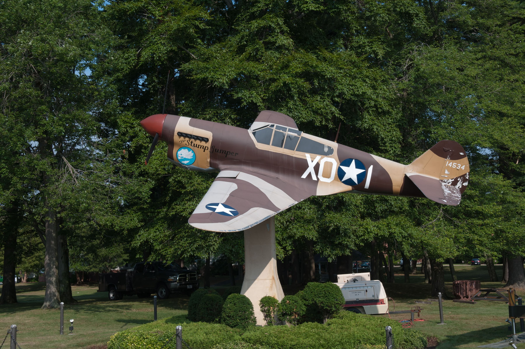 P-40 removal and restoration