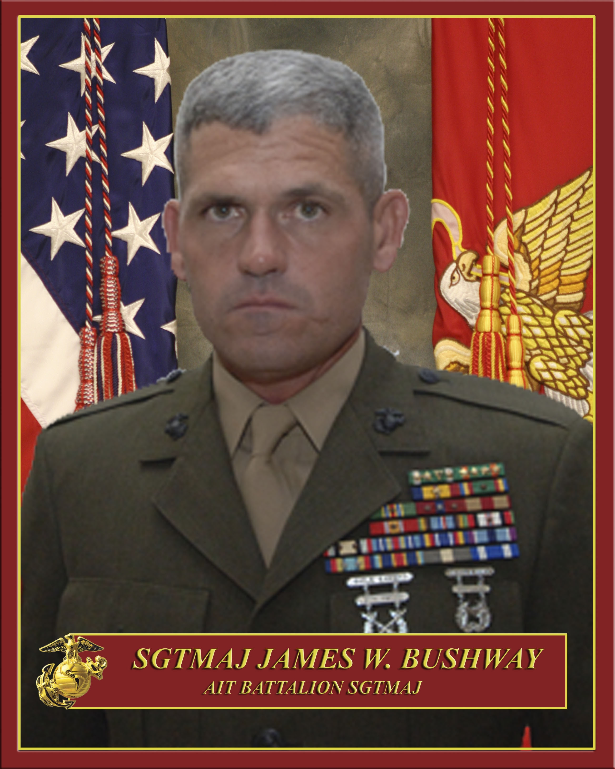 Sergeant Maj James W. Bushway