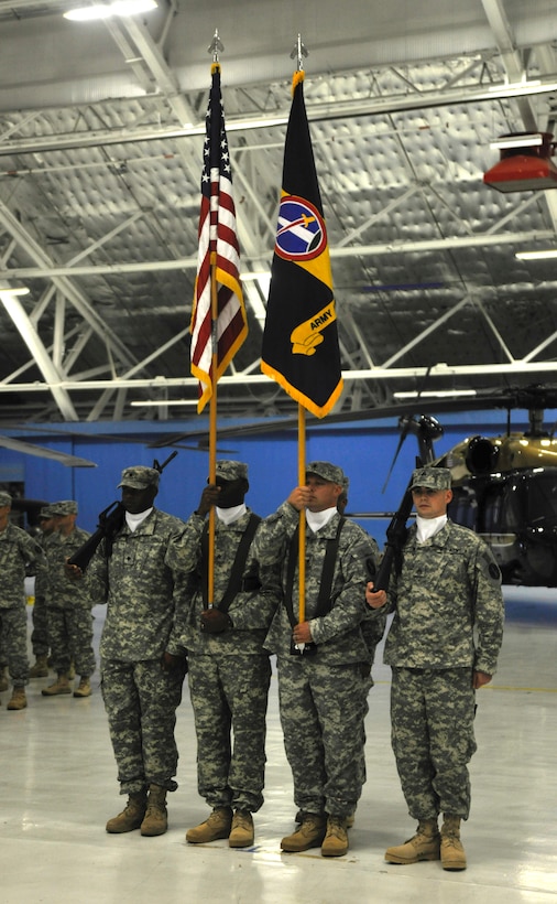 U.S. Army Air Operations Group change of command