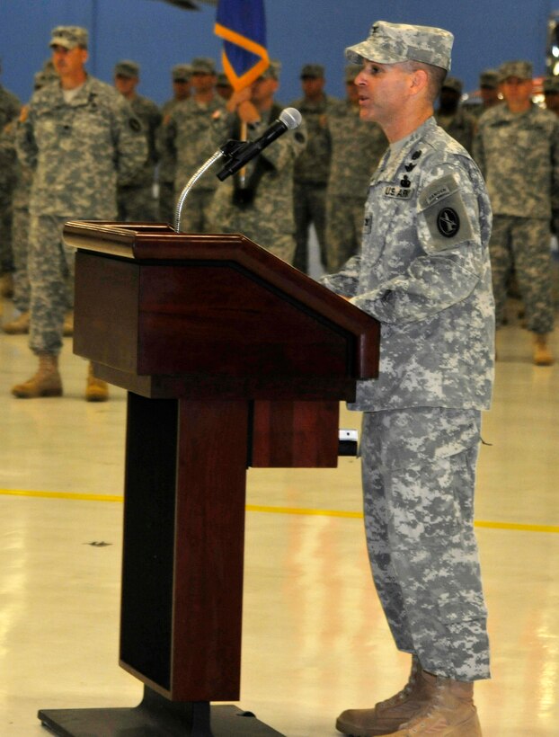 U.S. Army Air Operations Group change of command