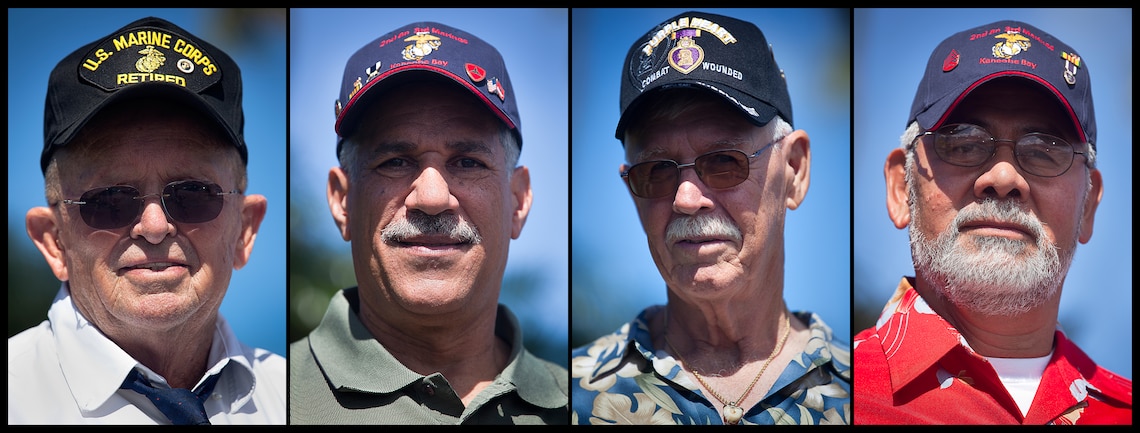 The memories never fade: Marines, Vietnam veterans pay tribute to ...