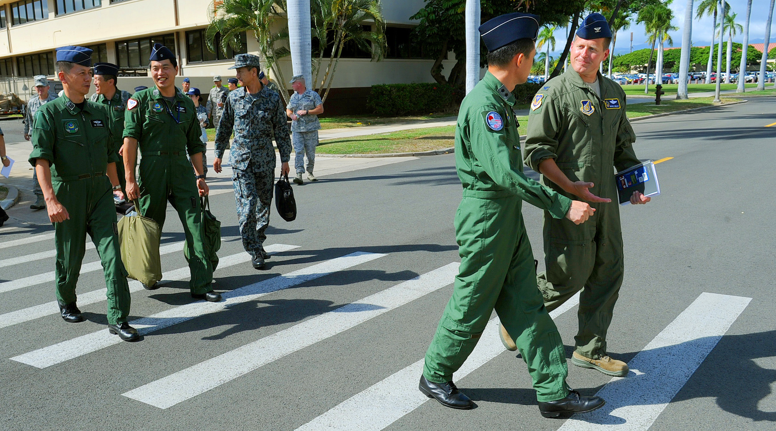 Maj. Gen. Misashi Yamada visit to PACAF