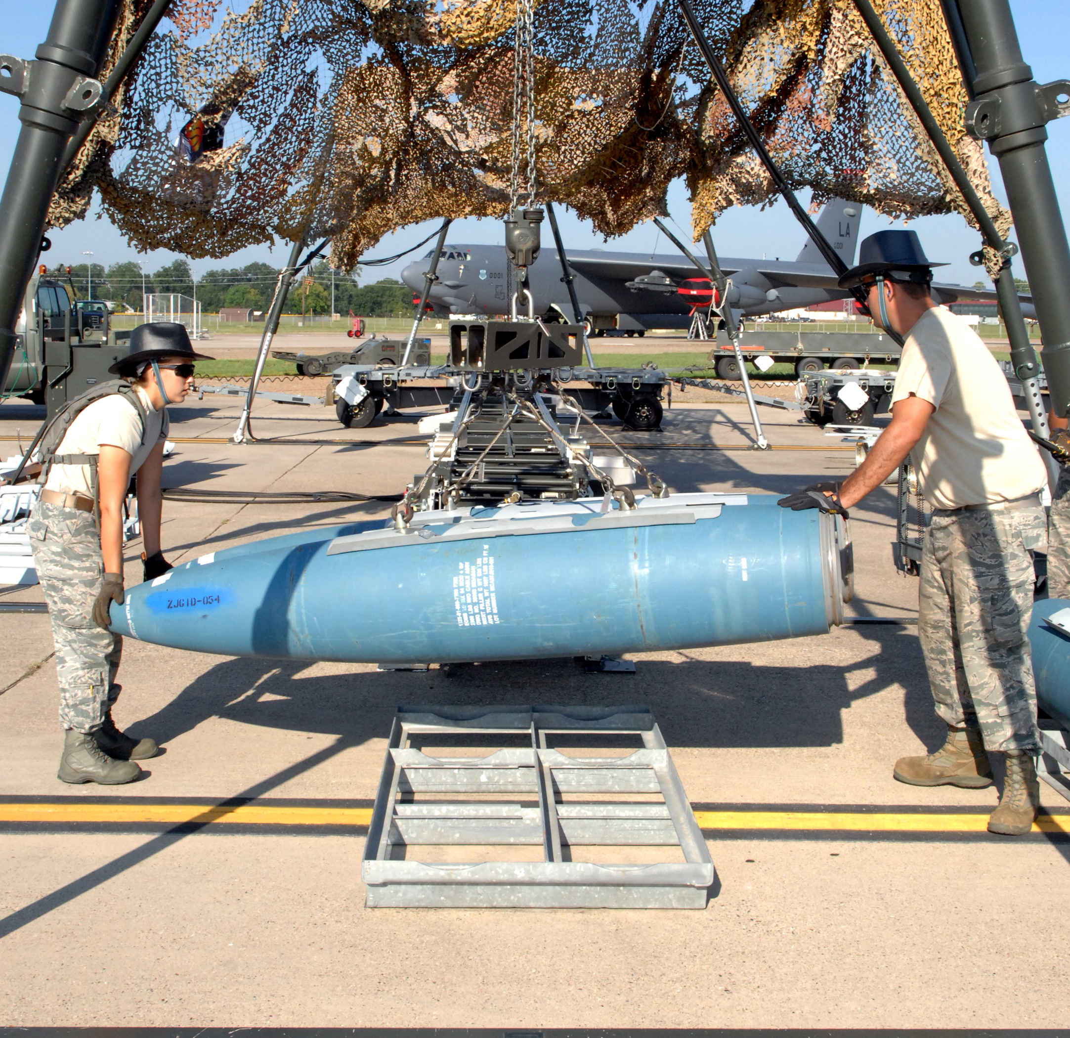 Global Strike Challenge munitions maintenance team > Barksdale Air ...