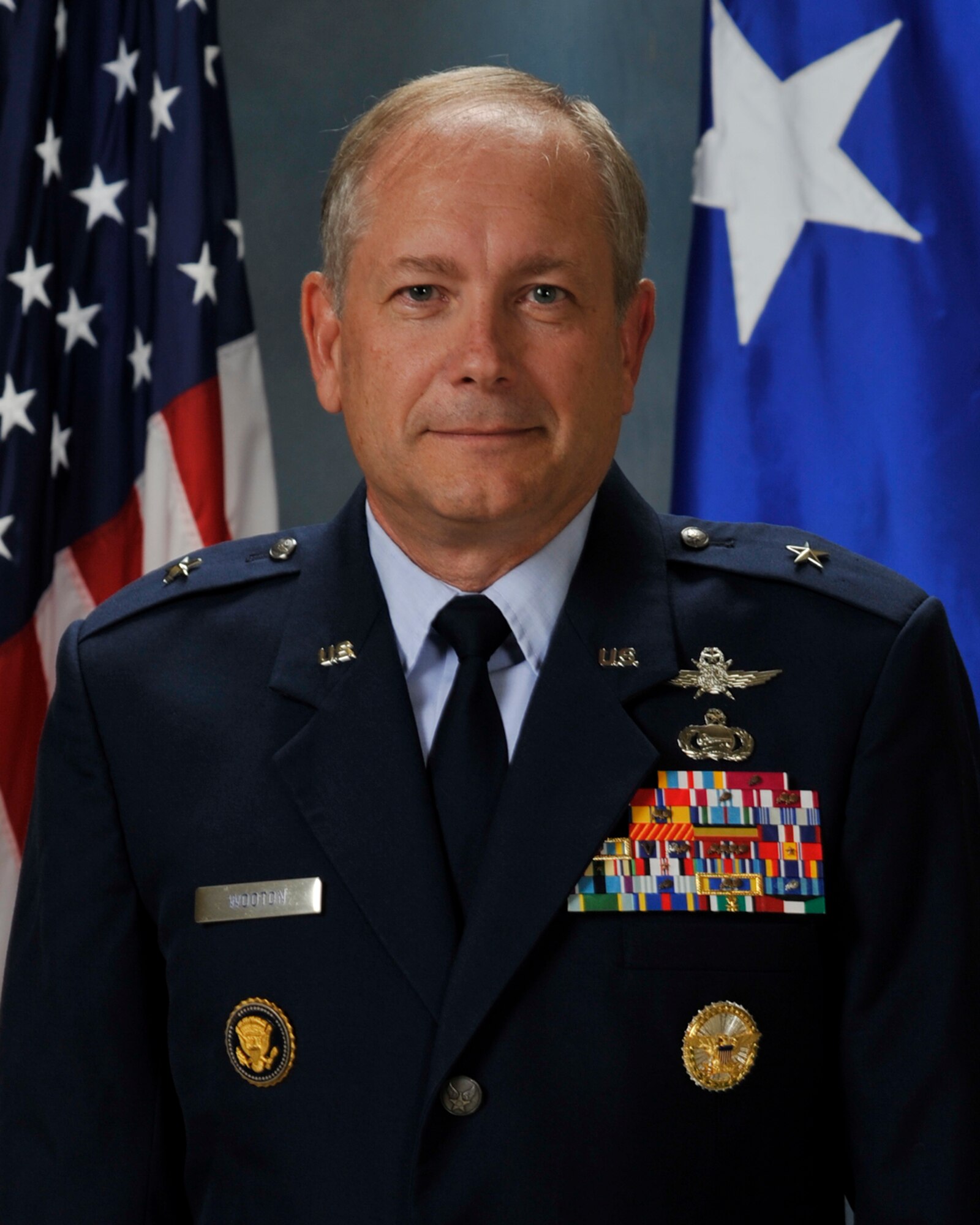 KEVIN B. WOOTON > Air Force > Biography Display