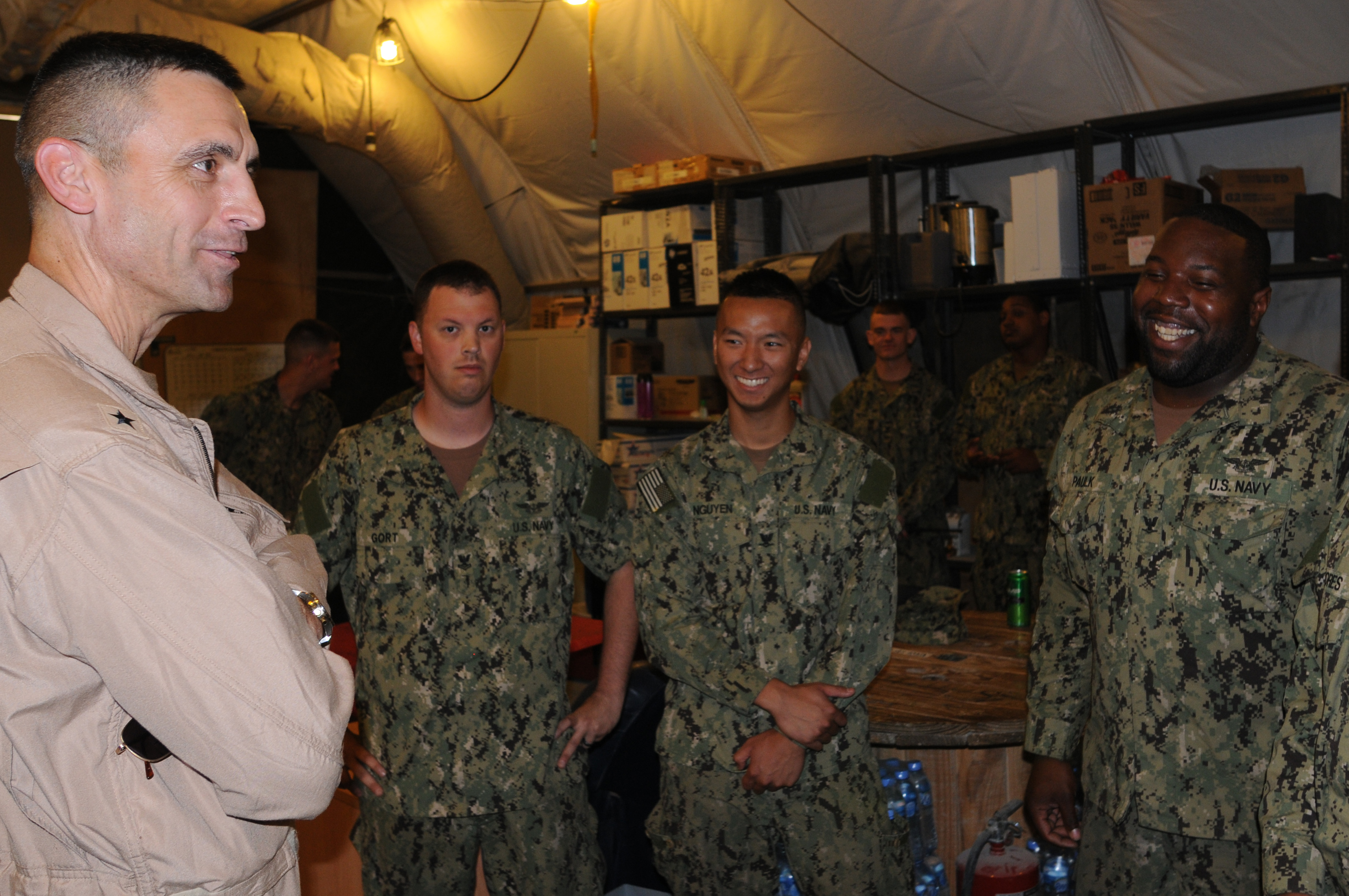 Rear Admiral Carter Visit Sailors > U.S. Air Forces Central > Article ...