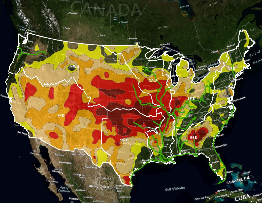 US Drought Graphic