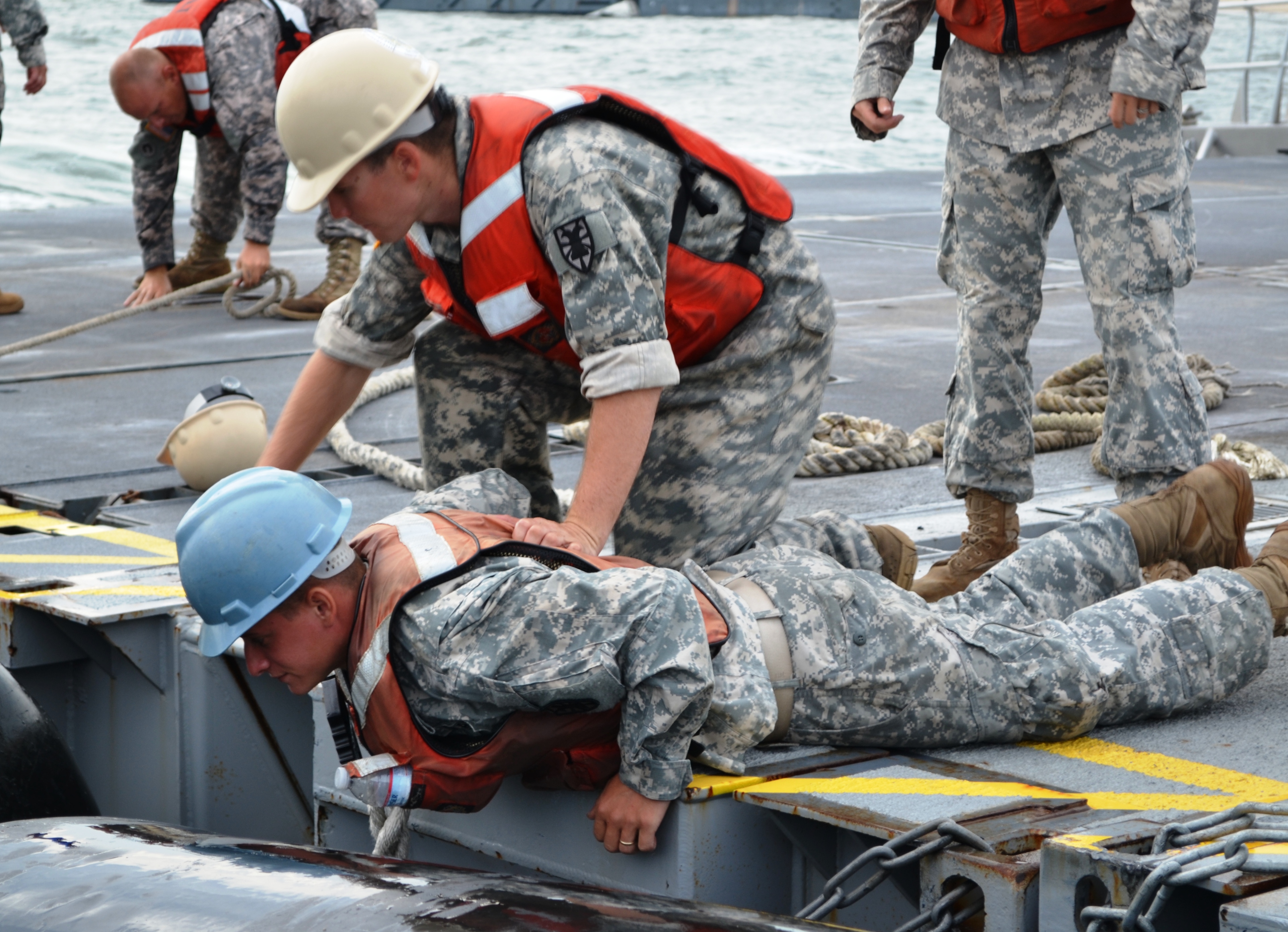 'Resolute' warriors take over the seas during JLOTS > Joint Base ...