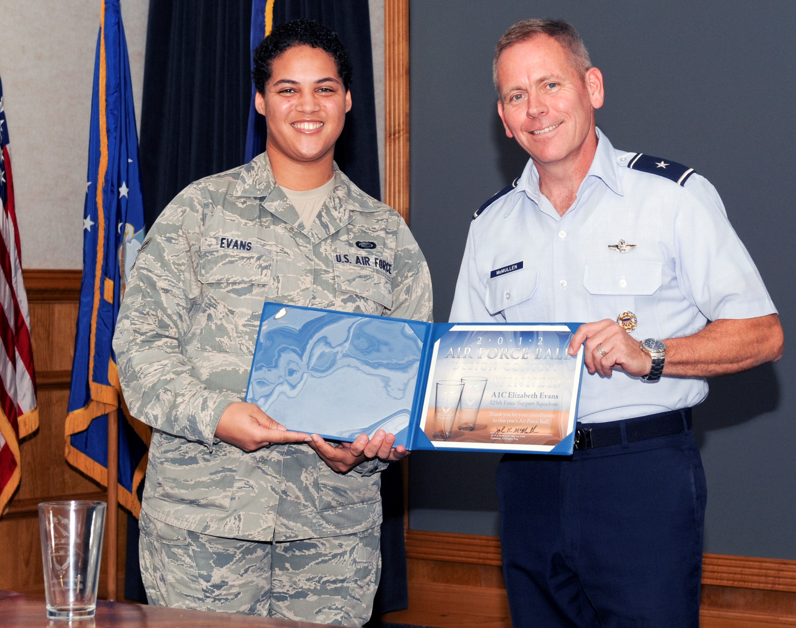 65th Annual U.S. Air Force Ball winning design