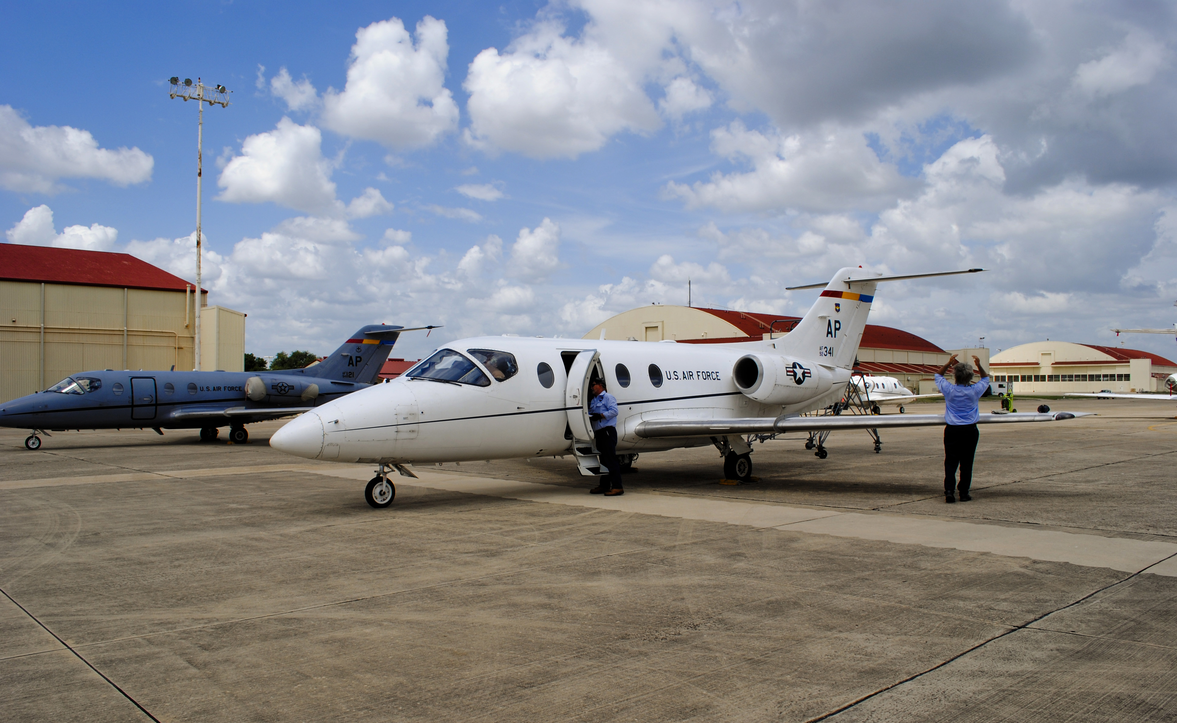479th FTG evacuates aircraft from NAS Pensacola