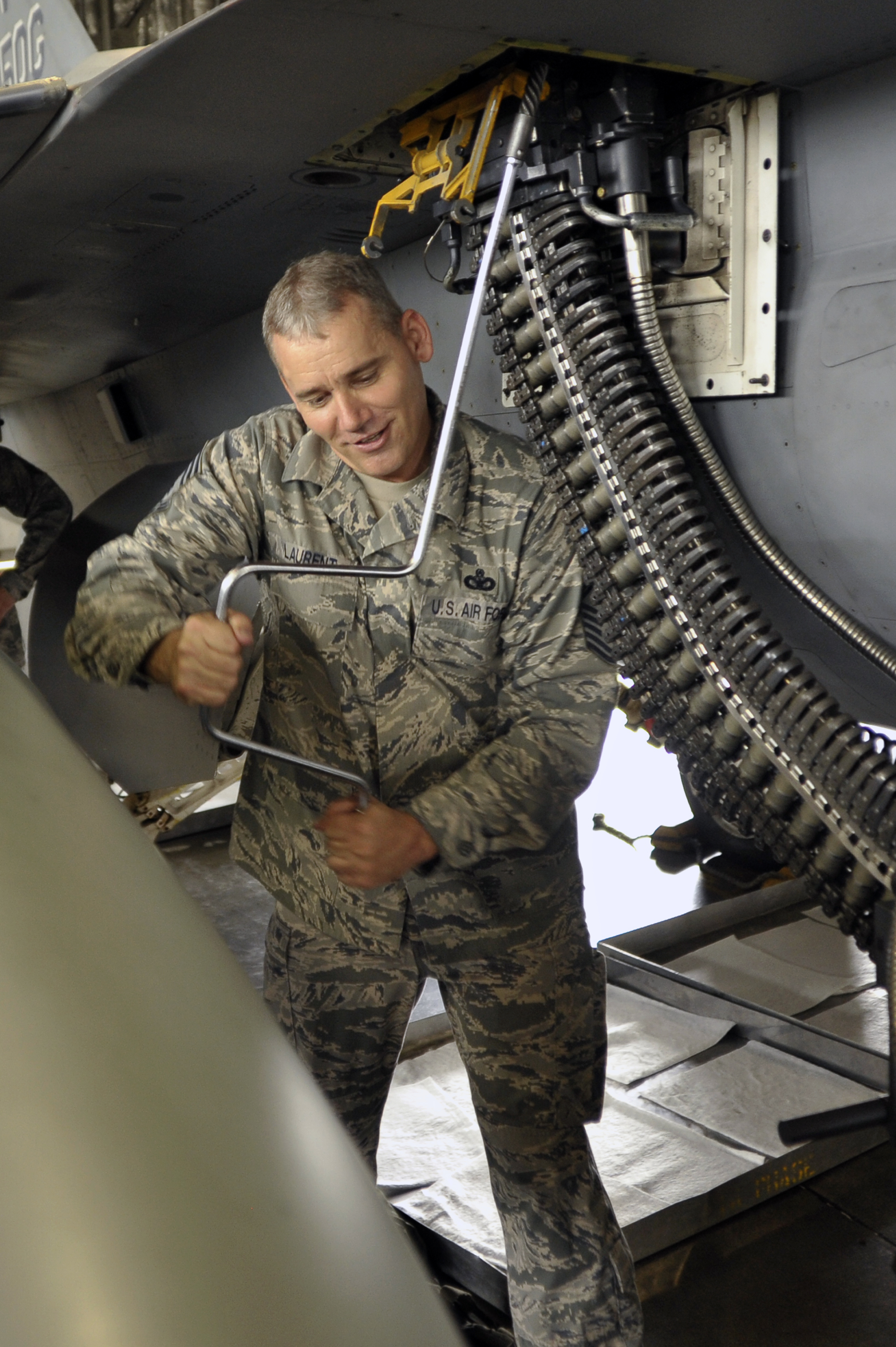 Chief gets weapon savvy