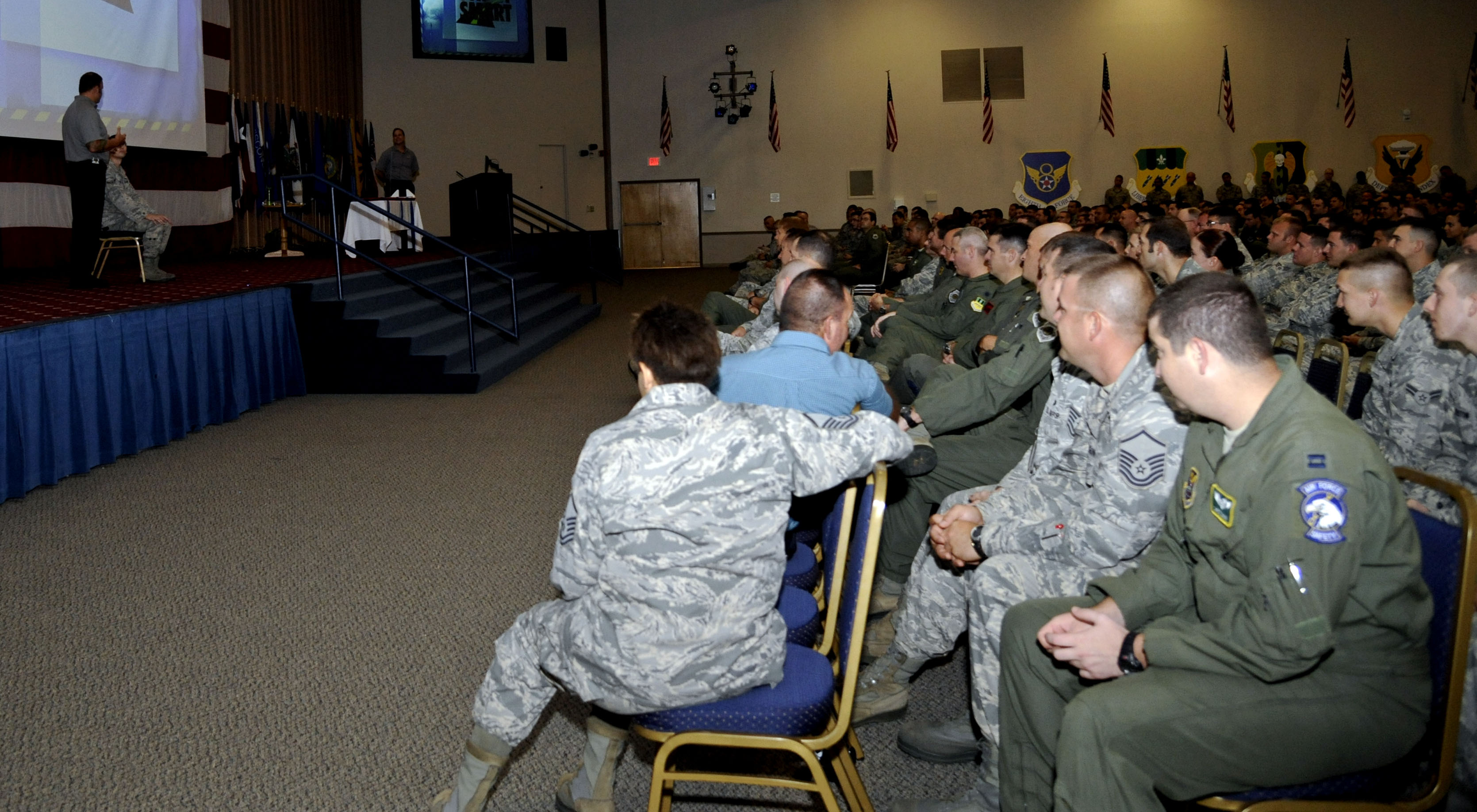 Street Smart safety briefing > Barksdale Air Force Base > Display