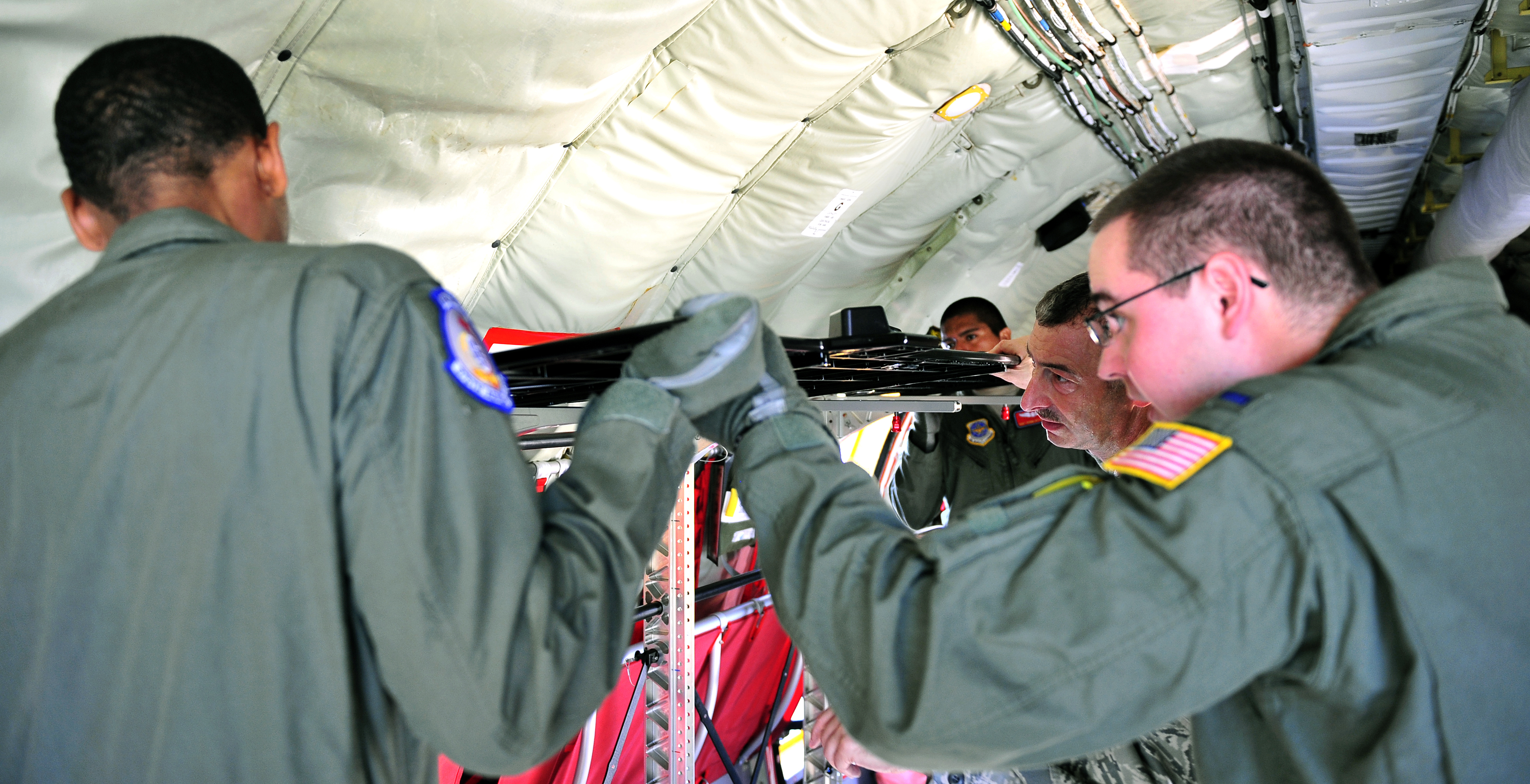 Scott AES crew train with U.S. Army burn team