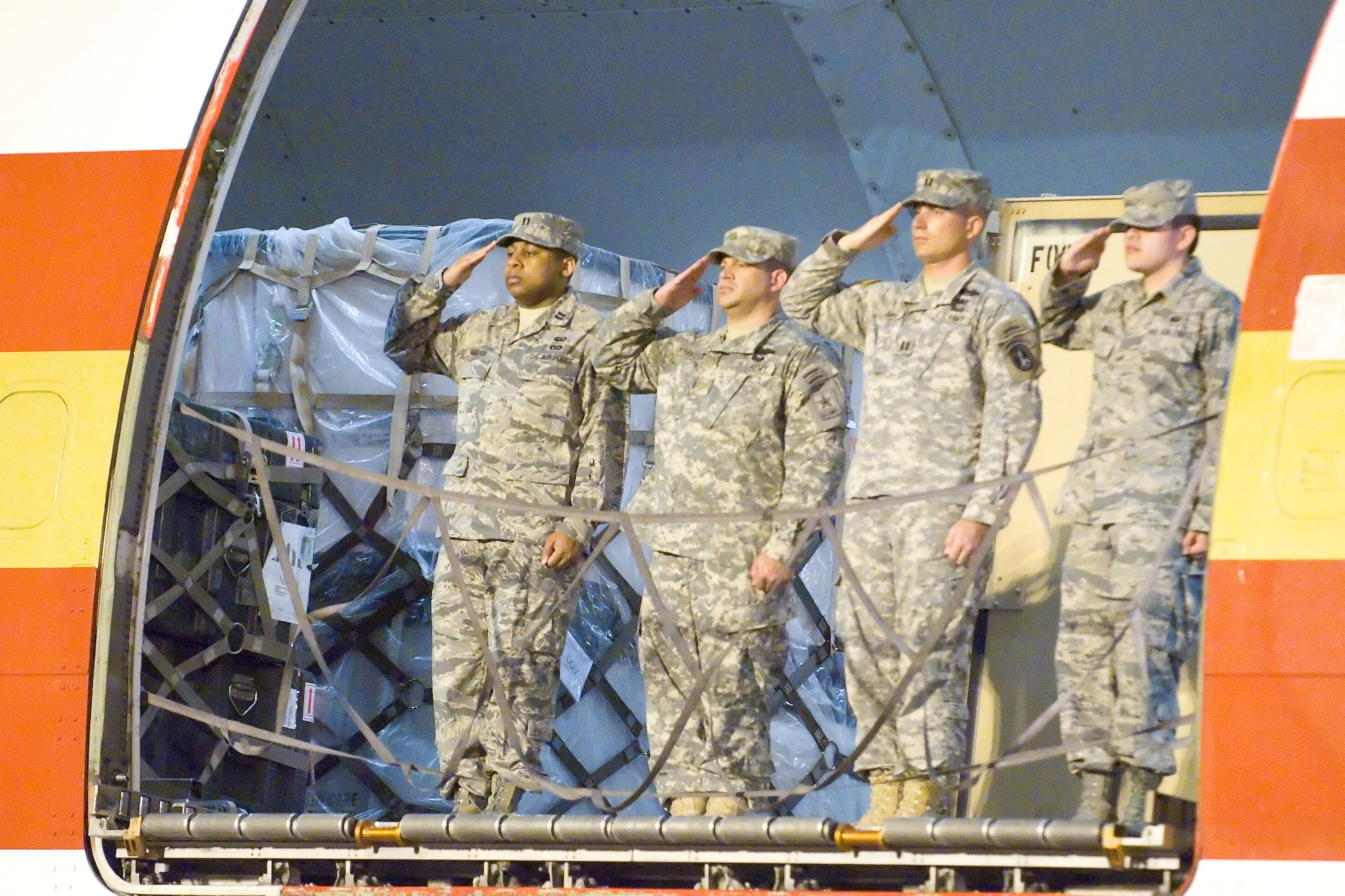 Dignified transfer OIC honored to serve fallen > Air Force Mortuary ...