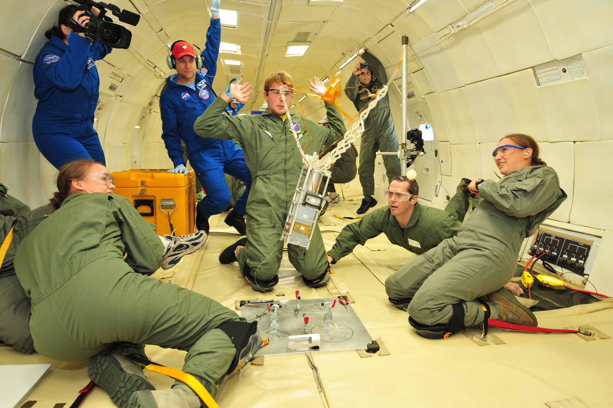 Academy researchers go into zero gravity for science > U.S. Air Force Academy > Press Release View