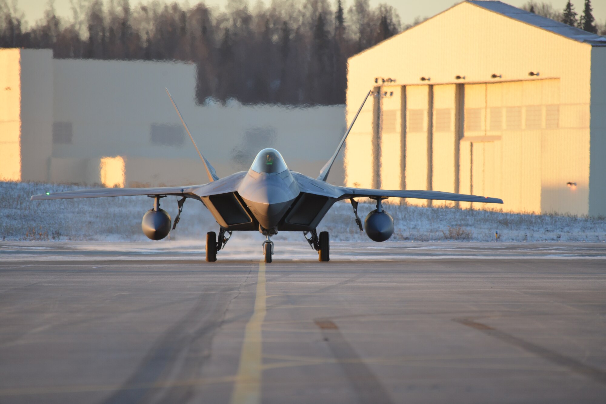 Alaska F-22 Raptors return home from Guam deployment > 477th Fighter ...