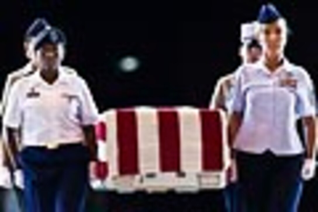 Service Members Pay Respects at Joint POW/MIA Arrival Ceremony on Joint ...