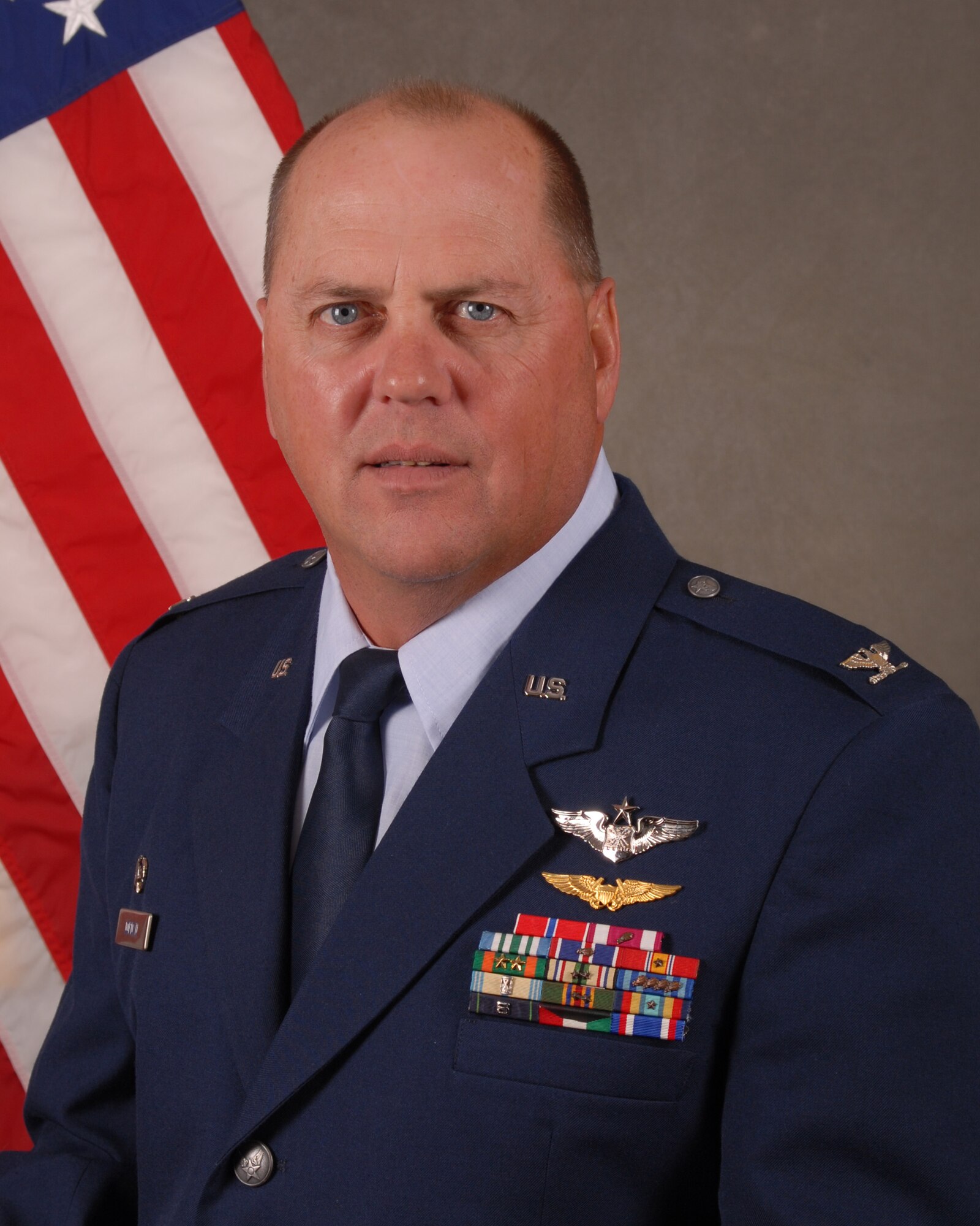 COLONEL JEFFRY "J.J." JORDAN > 184th Wing > Display
