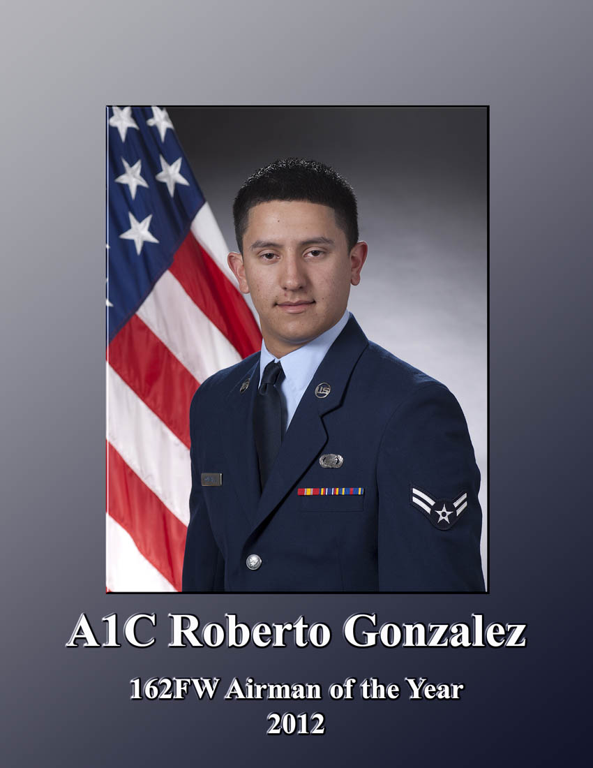 Airman of the Year A1C Roberto Gonzales (2012)
