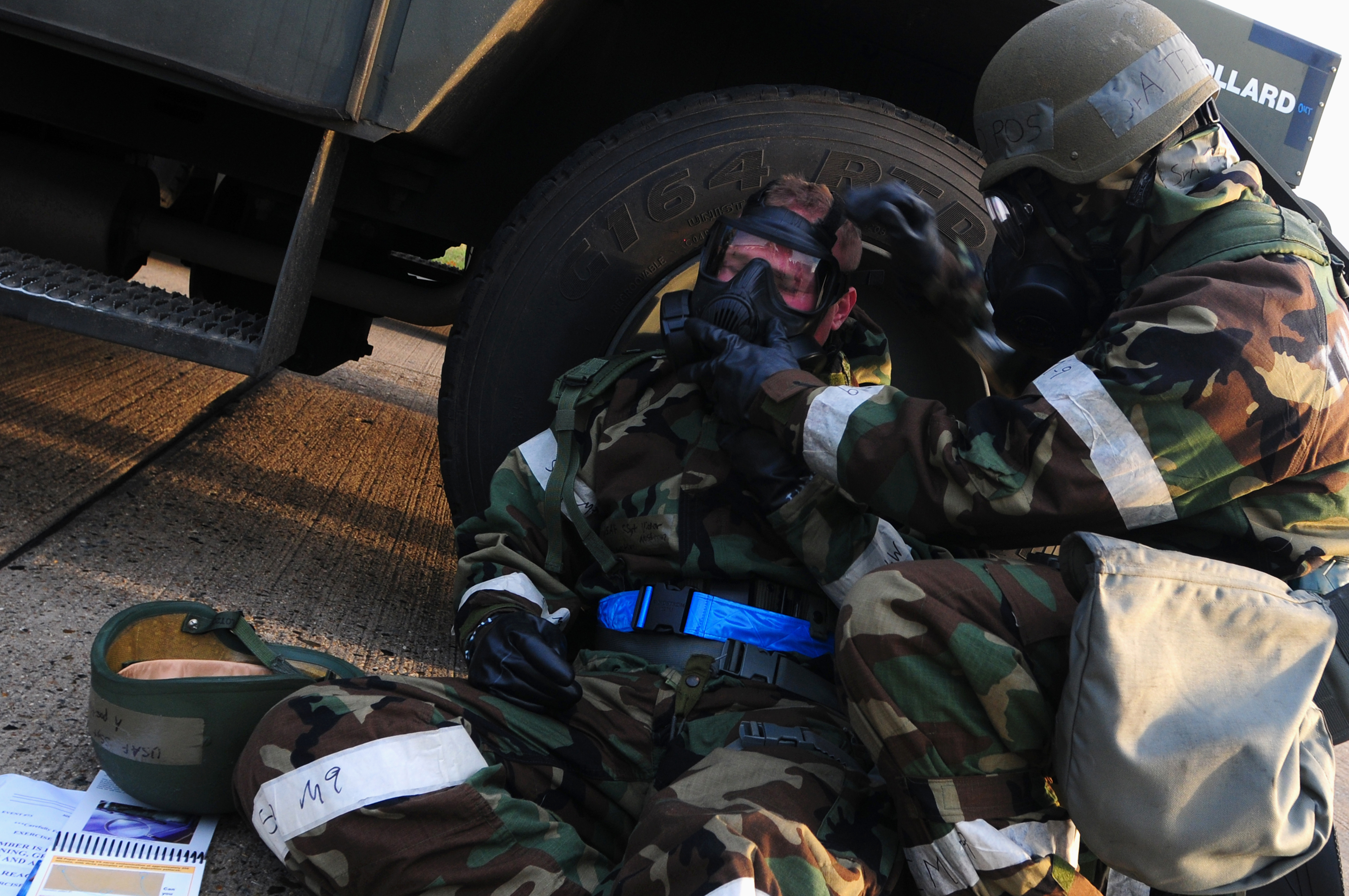 Stop, drop and MOPP > Royal Air Force Lakenheath > Article Display