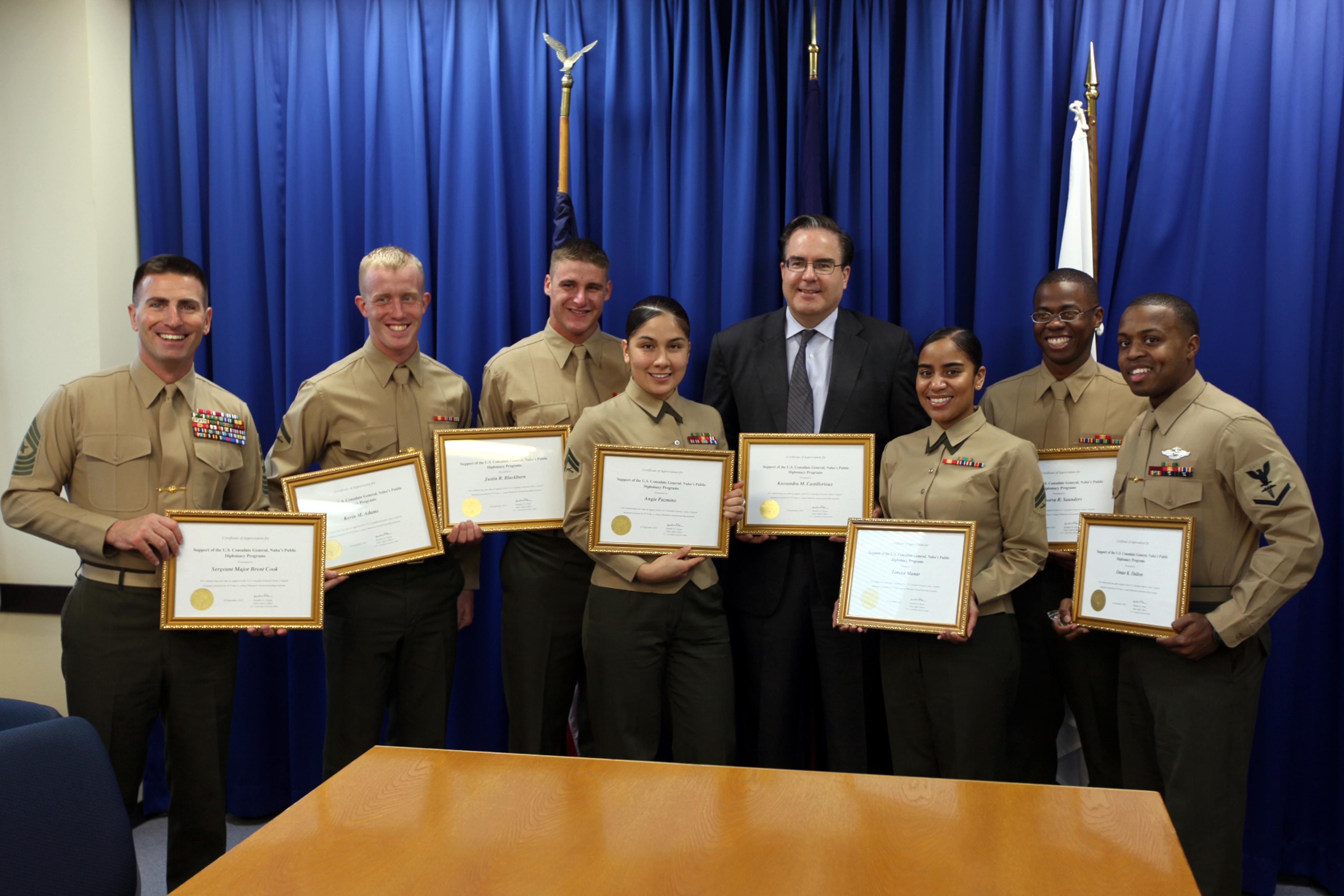 Great Marines, Great members of the community