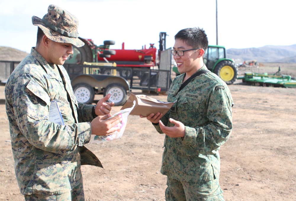 Marines, Singapore guardsmen share warrior spirit, combat experience ...