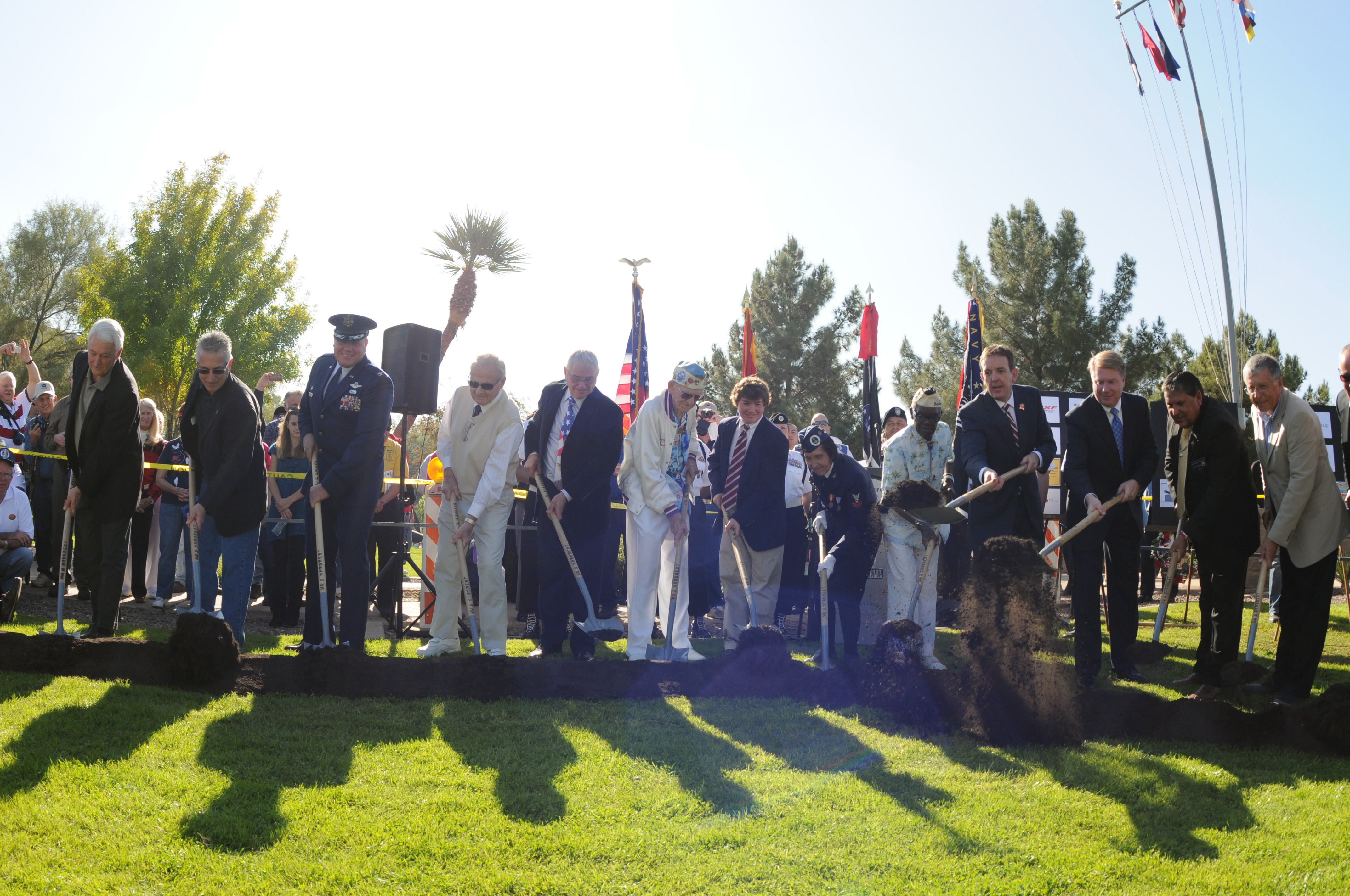 161st participates in WWII memorial groundbreaking > 161st Air ...