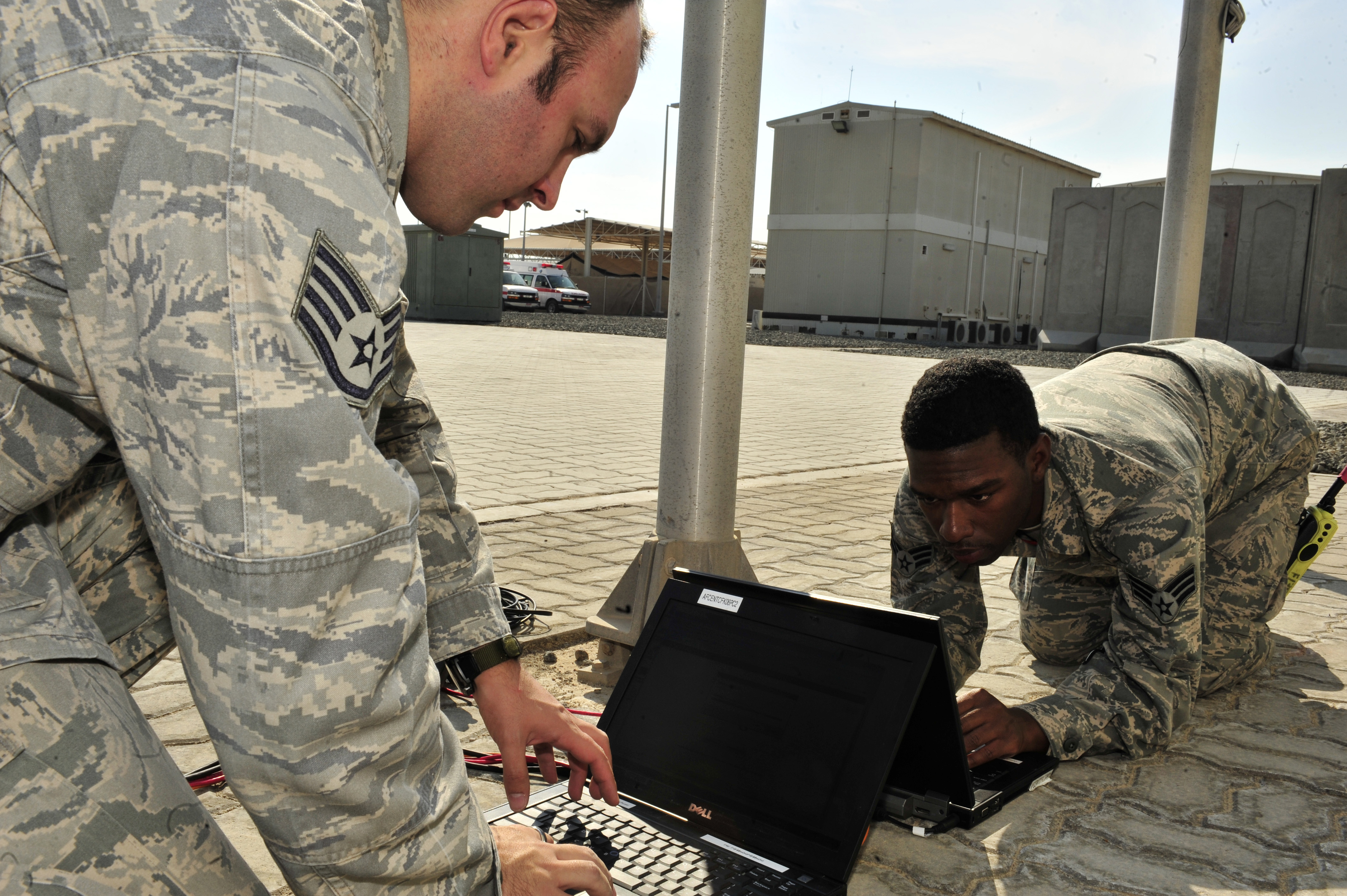 Fly-away kit provides immediate communication capability in remote ...